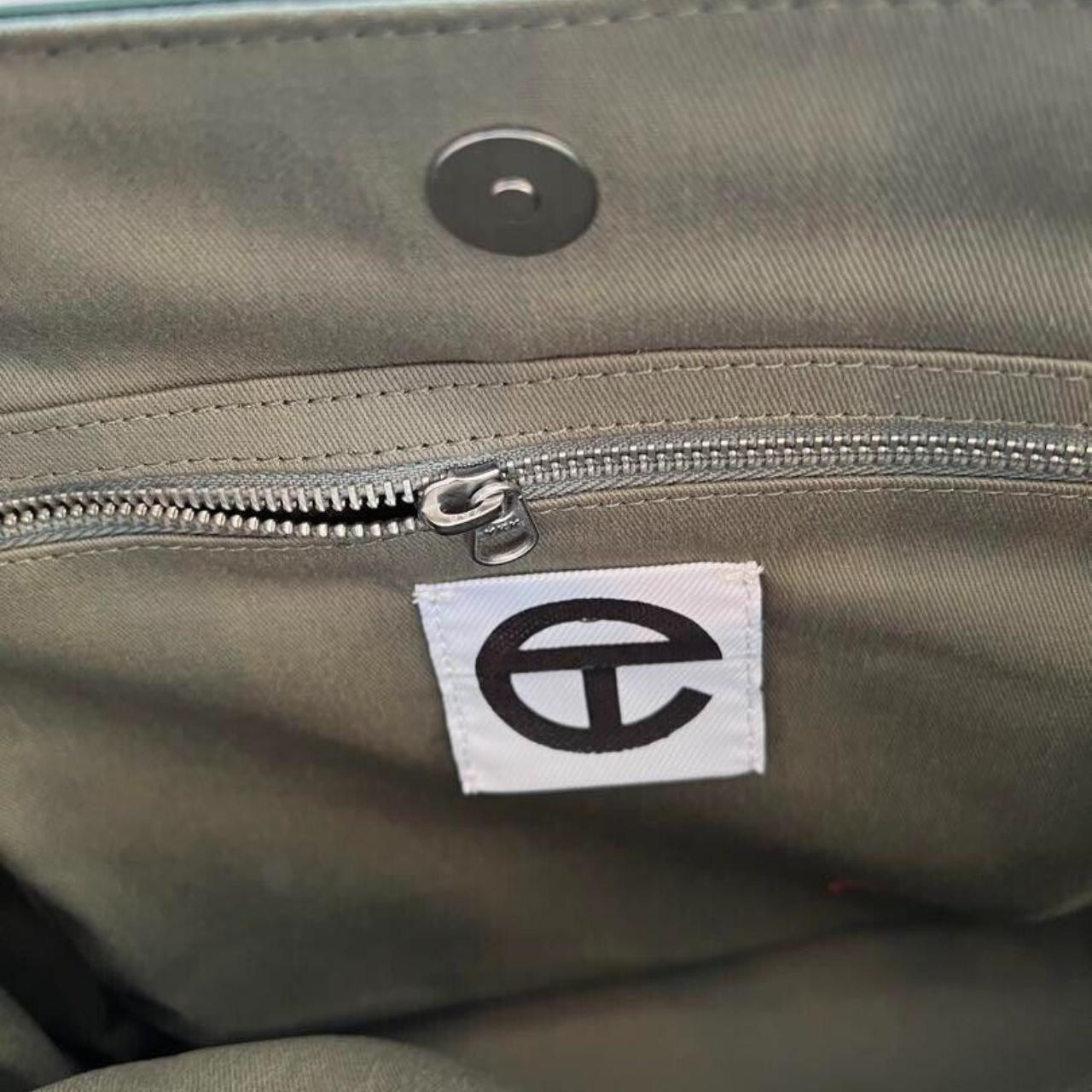 💯Telfar💯 Medium DARK OLIVE TOTE Shopping Bag Vegan... - Depop