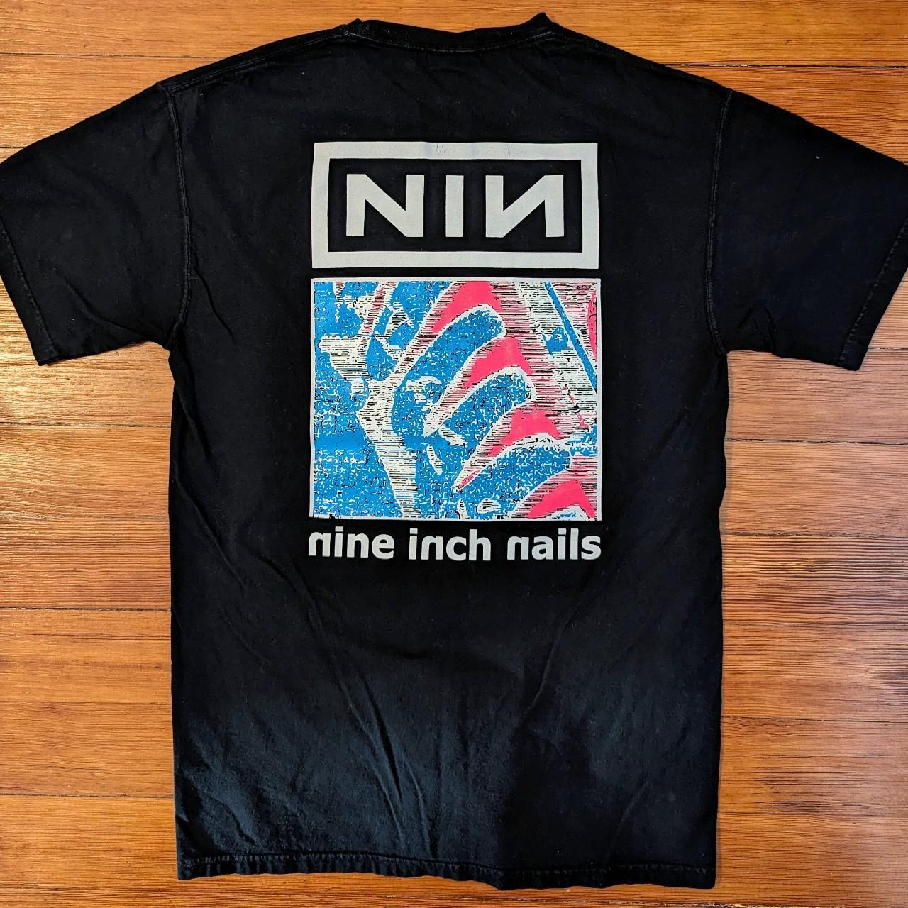 Nine Inch Nails NIN "Hate 1990" tour fan art shirt M... - Depop