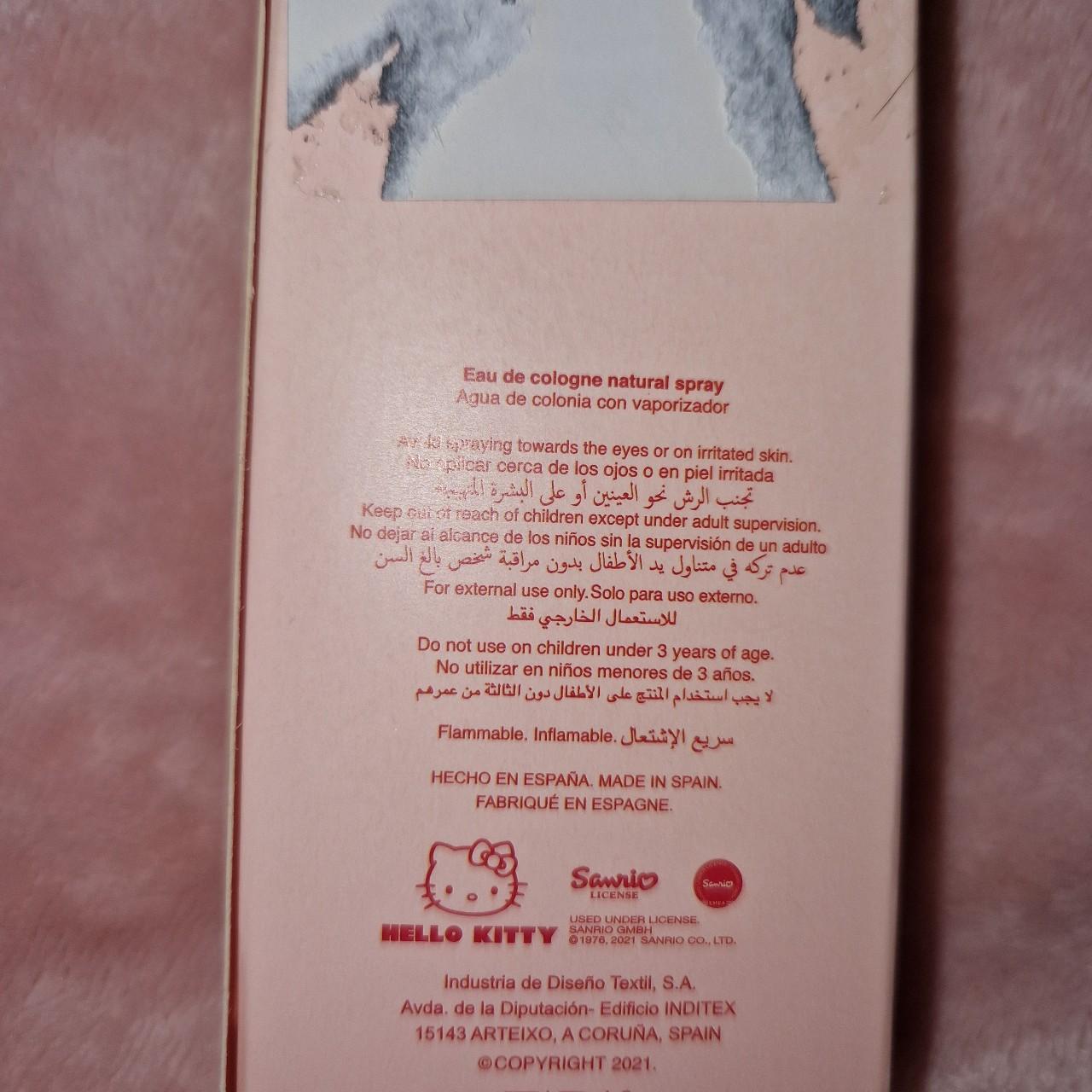 Zara x Hello Kitty eau de cologne, 30ml Brand new,... - Depop