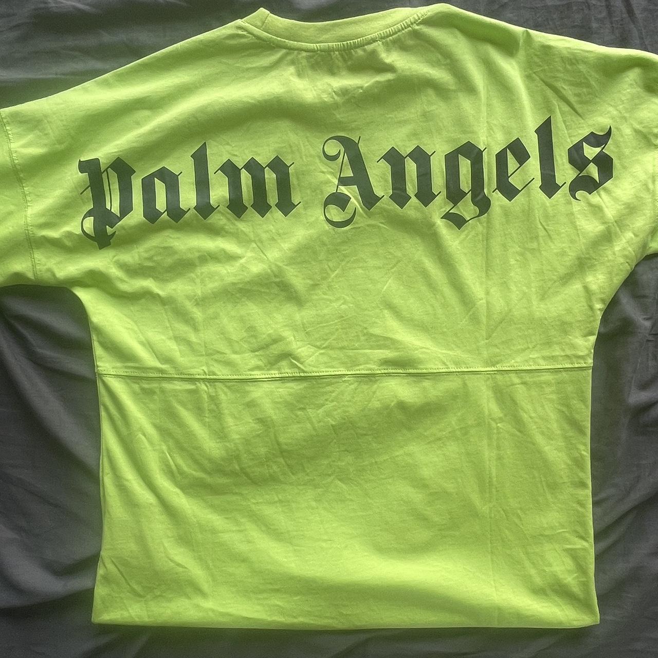 Slime Green Palm Angels Tee 1:1 Men’s Medium Brand... - Depop