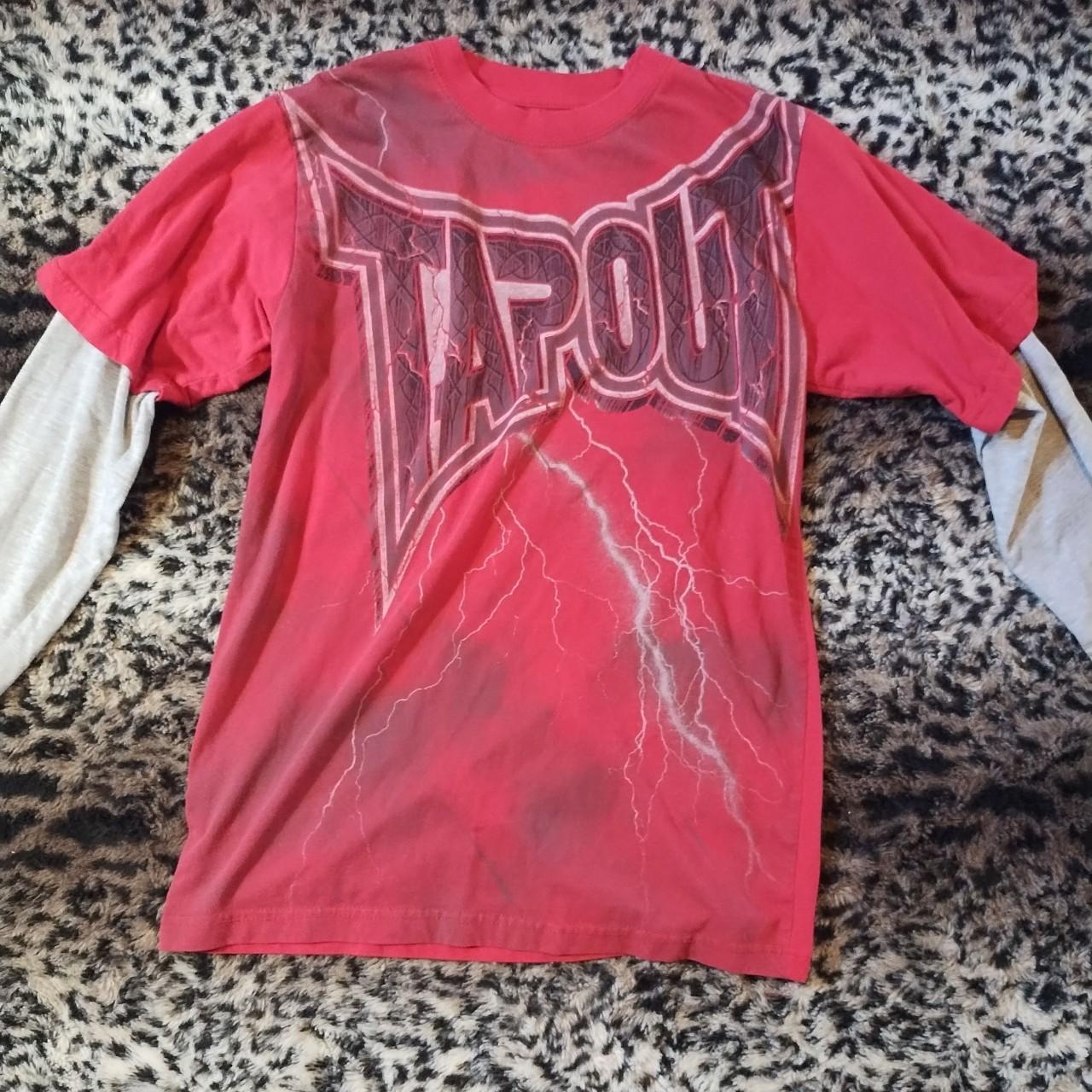 Red Tapout long sleeve Slight stain on sleeve but... | Depop