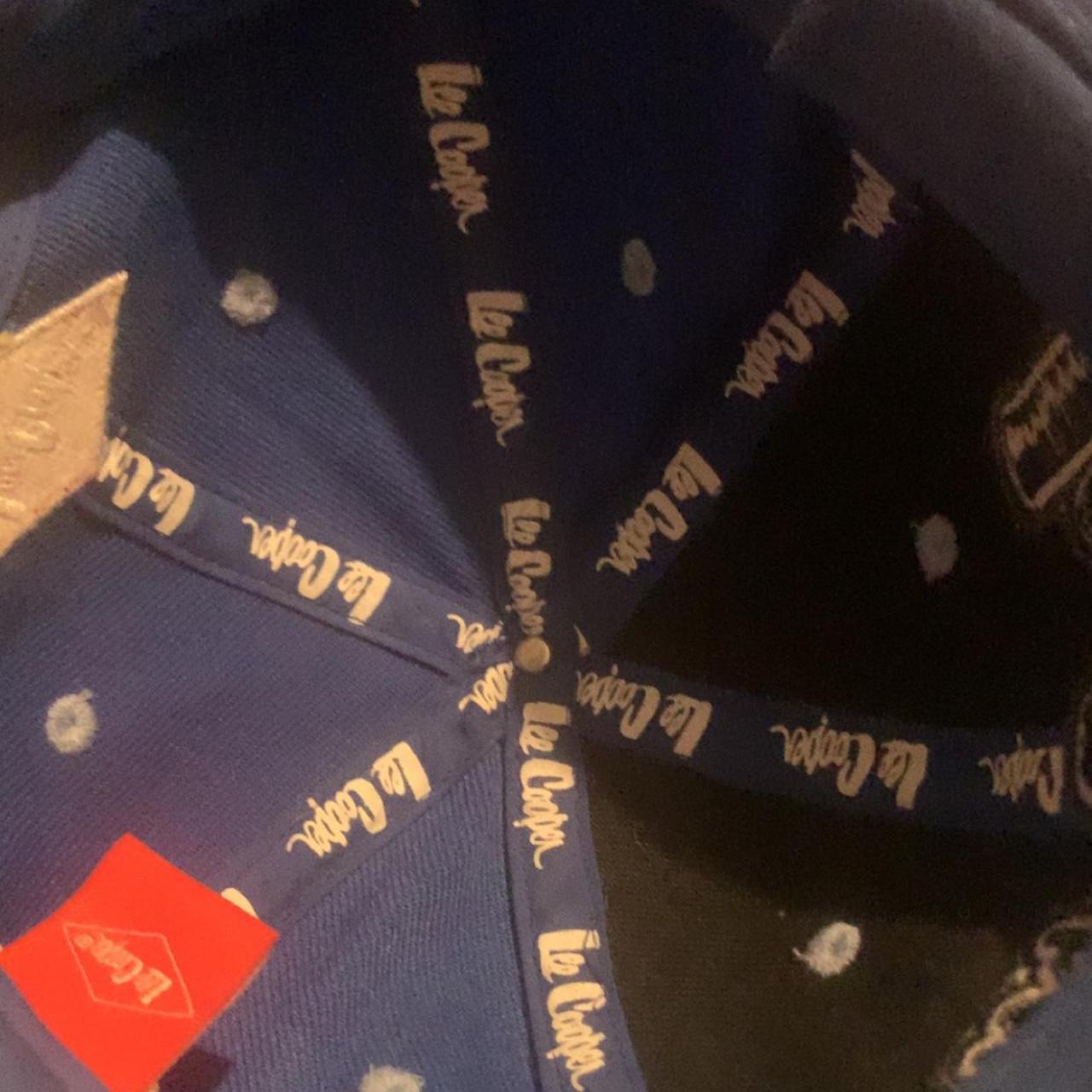 blue lee cooper baseball cap adjustable - Depop