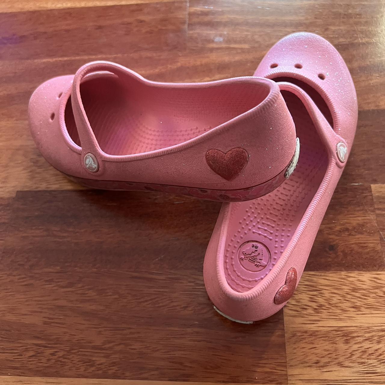 Girls Mary Jane Crocs size 12 #crocs #girlsshoes - Depop