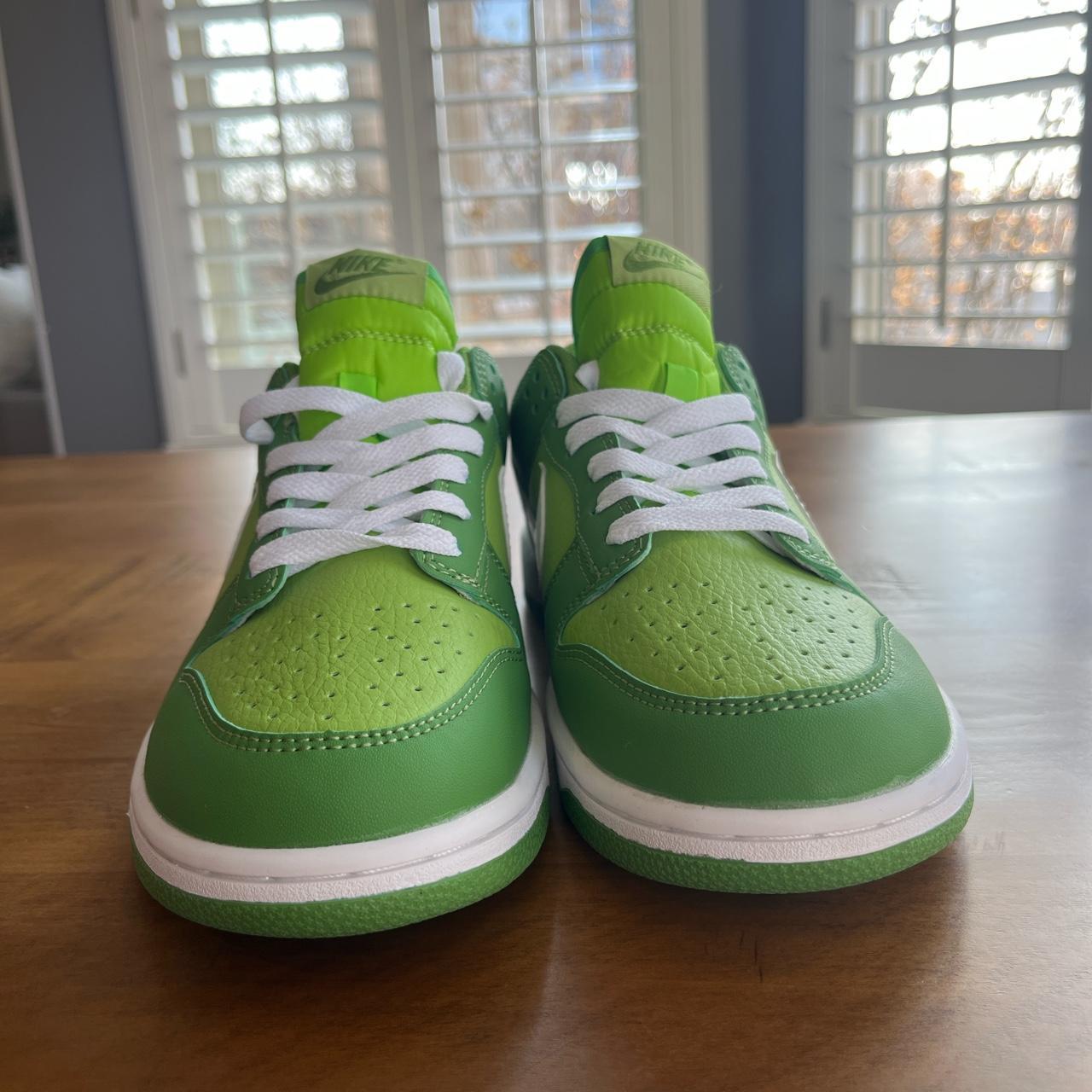 Chlorophyll Nike dunk low size 8 men’s. Never worn.... - Depop