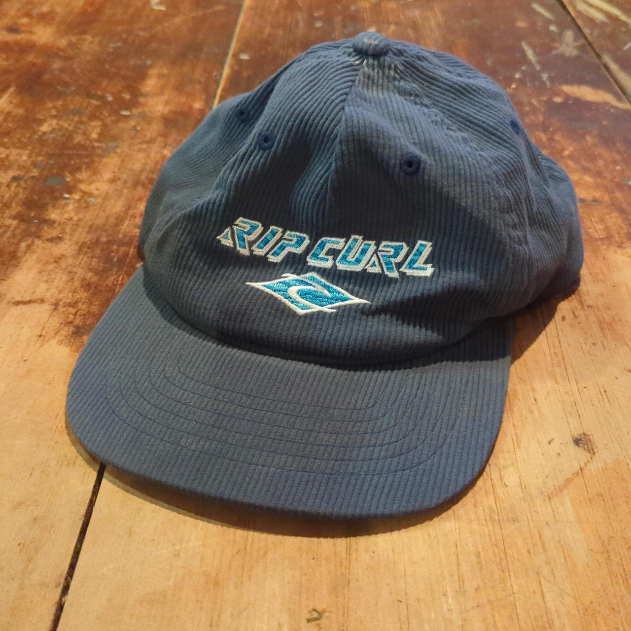 Blue Corduroy Rip Curl Hat Cap ORSomme hat in good... | Depop