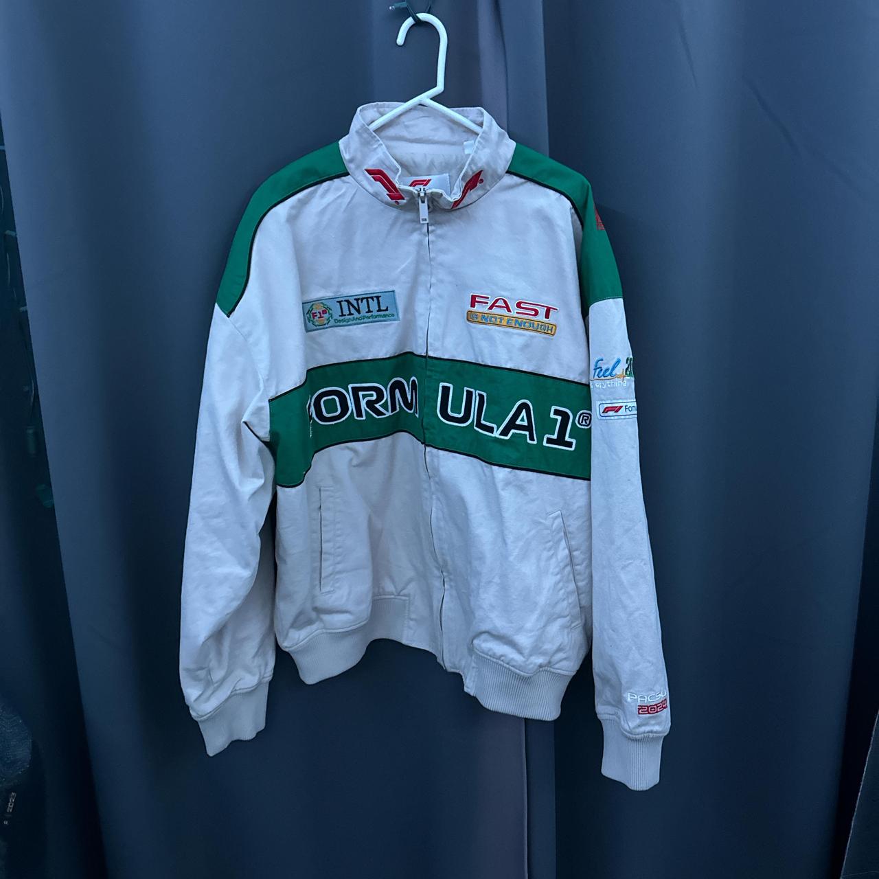 Formula 1 racing jacket exclusive XL worn once no... - Depop