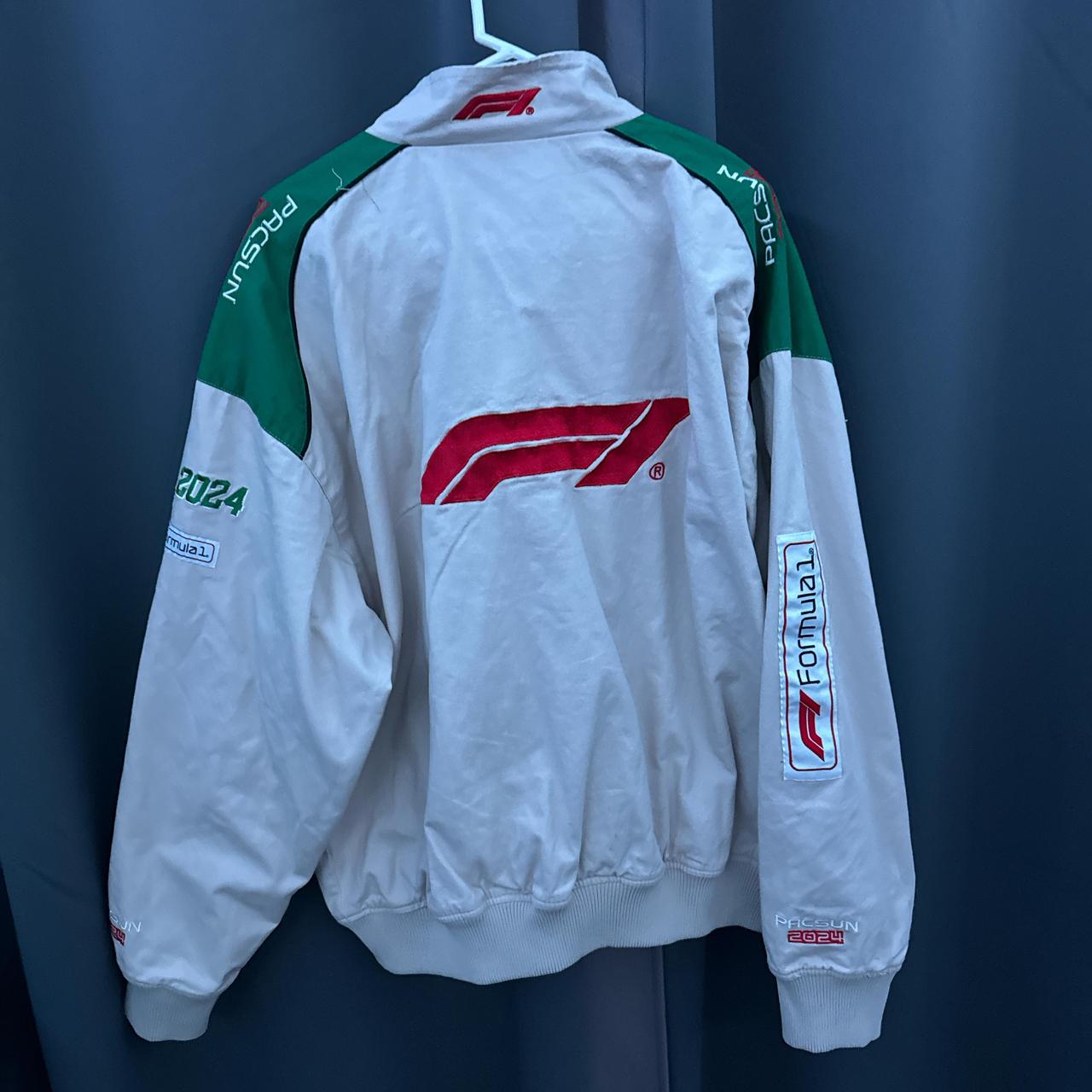 Formula 1 racing jacket exclusive XL worn once no... - Depop