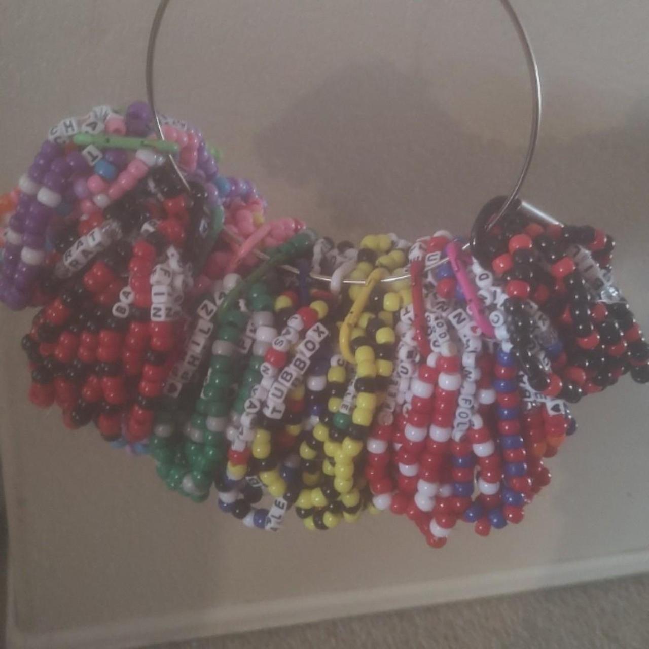 mcyt/dsmp kandi beaded bracelets!! :) the price is... | Depop