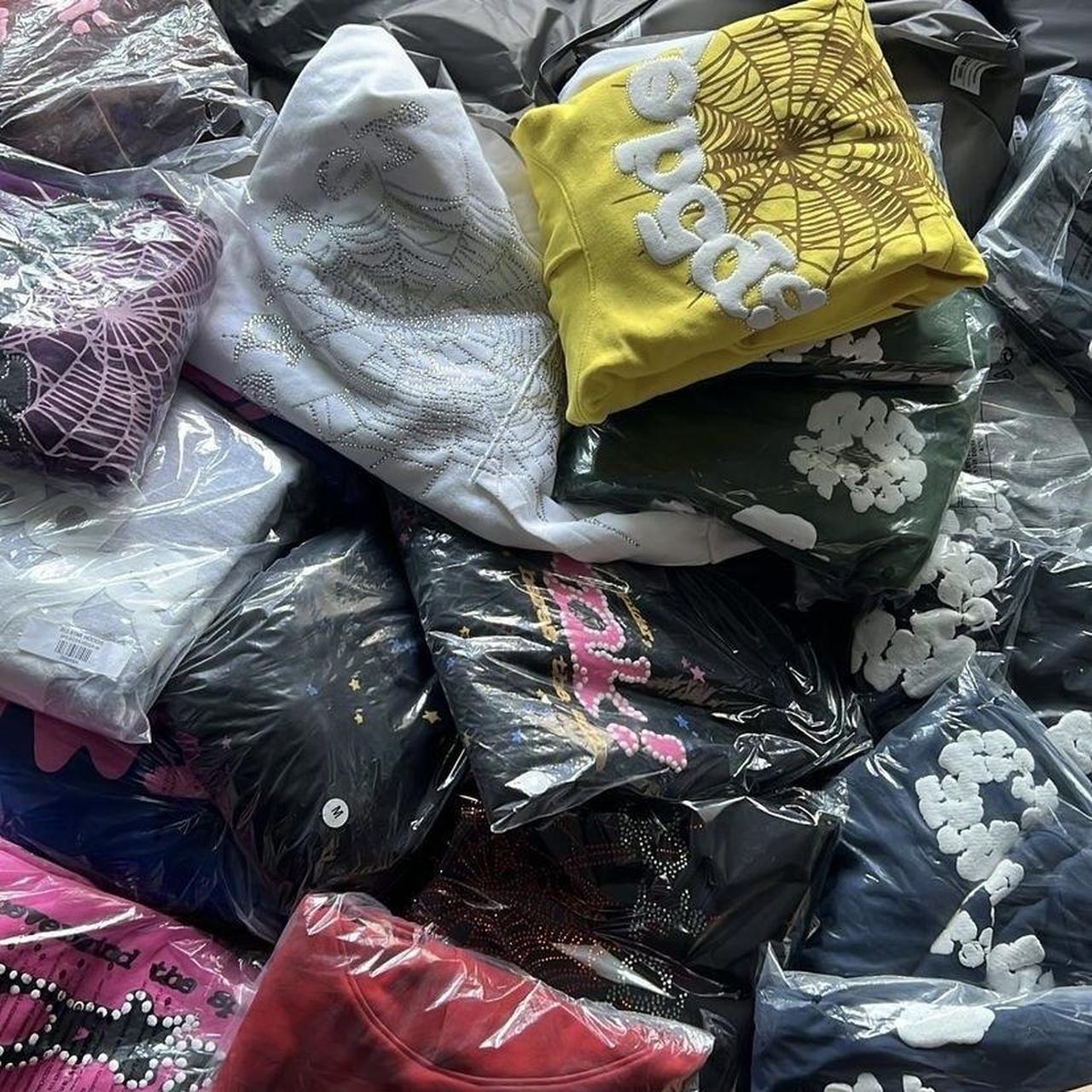 Sp5der and denim tears message for more info - Depop