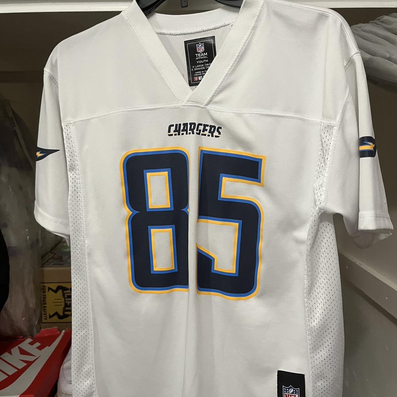 San Diego Chargers jersey #85 Gates NFL XL Youth - Depop