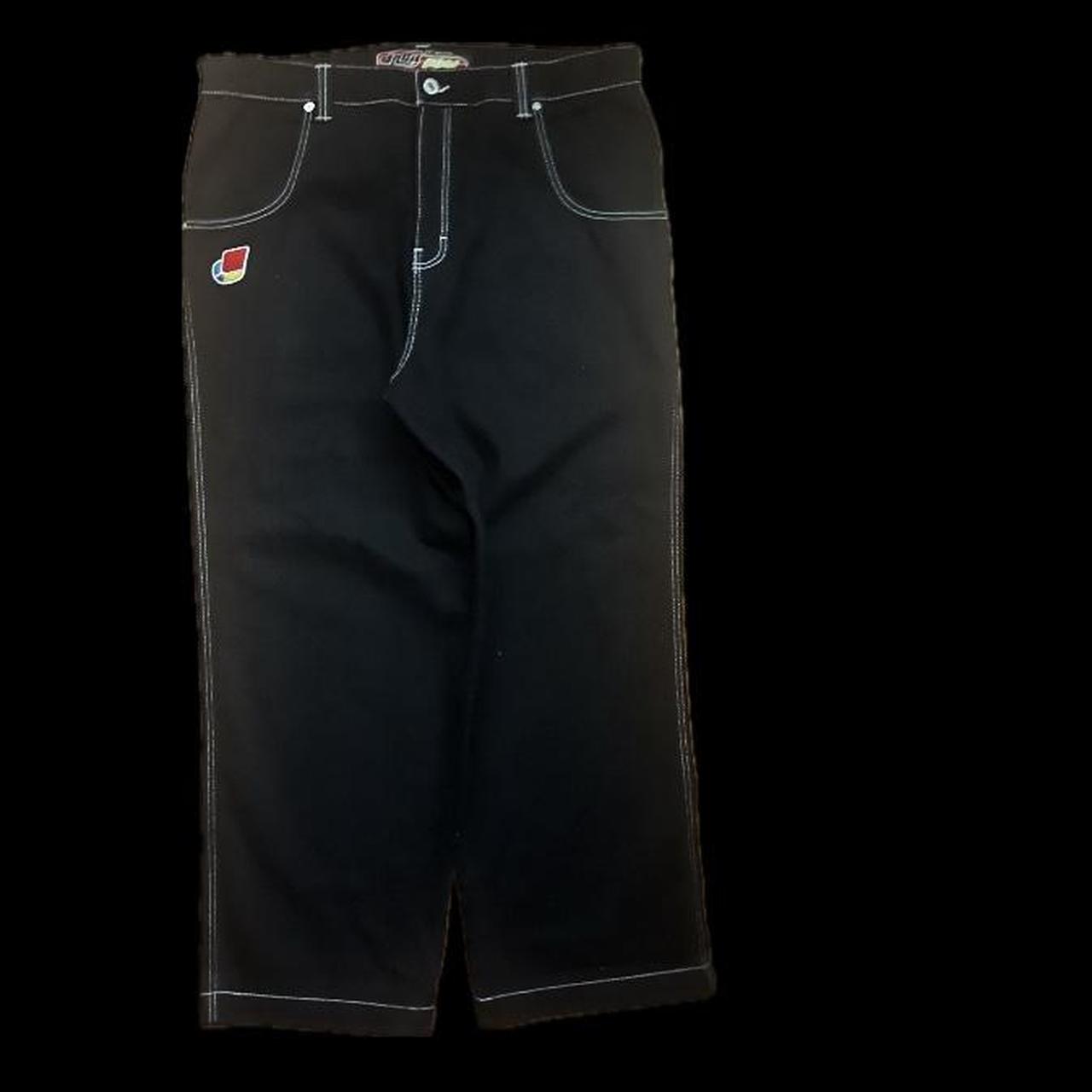 Jnco Jeans - JetBlack 40 x 32 need i say more NOT... - Depop