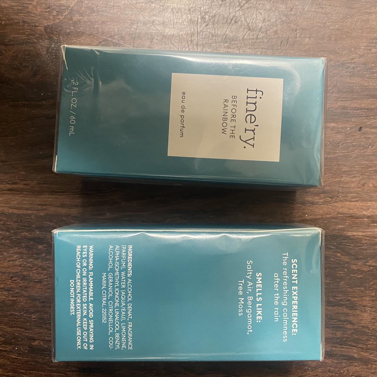 Fine’ry blue “before the rain” perfume - Depop