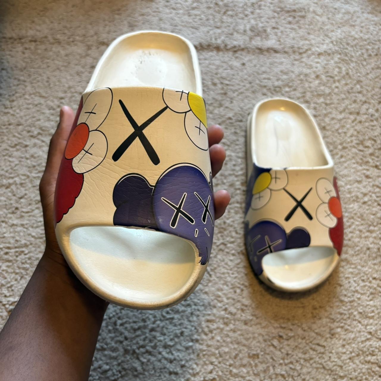 Kaws X Elmo Slides | Size 10 | Fast Shipping ️ | Good... | Depop