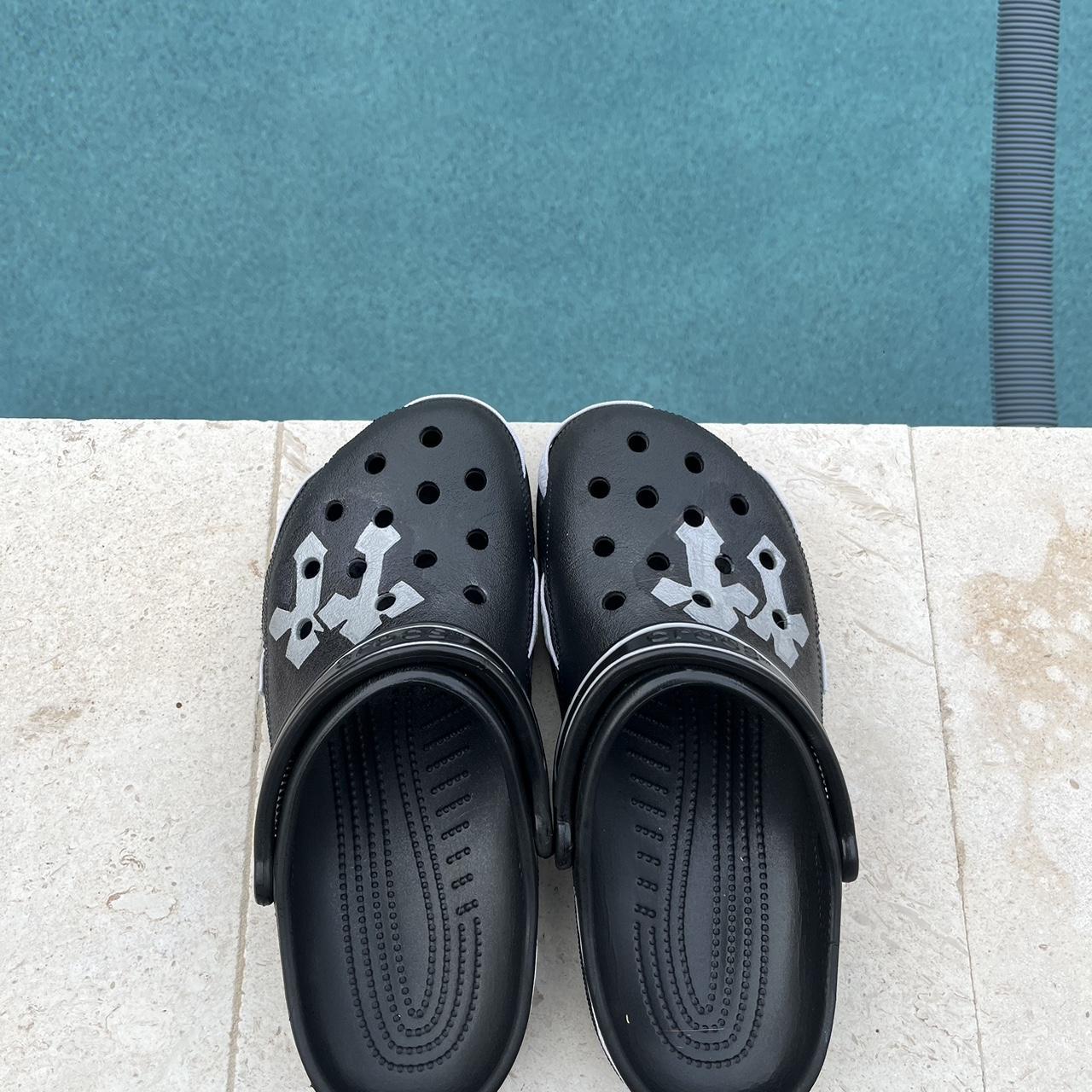 Chrome heart x rick owen crocs picked up in france... - Depop