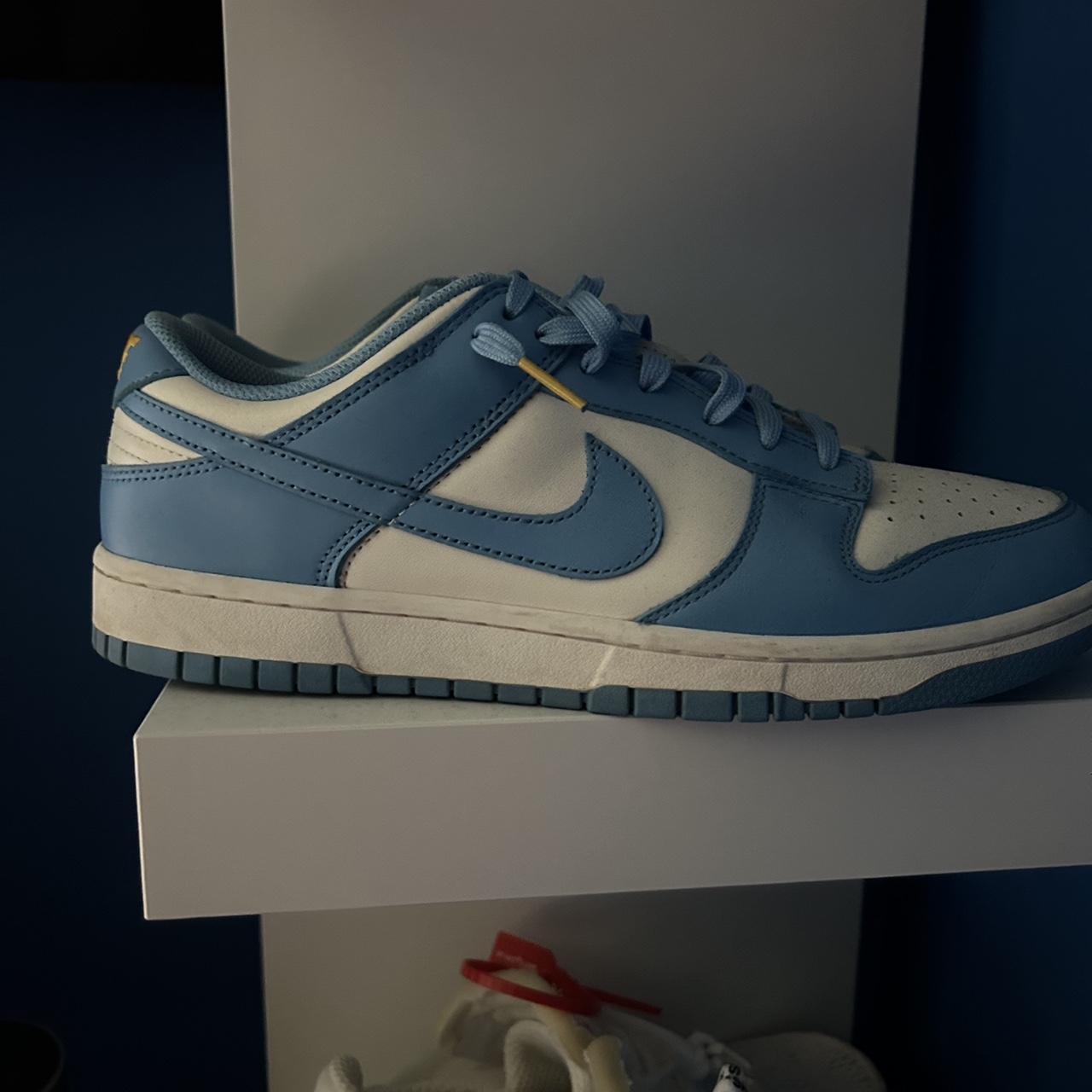 Blue Nike dunks REPS - Depop