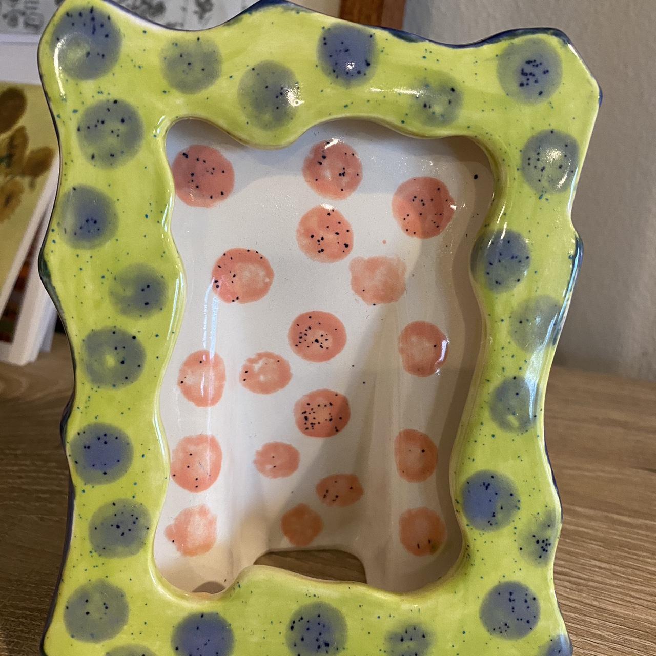 Ceramic photo frame - Depop