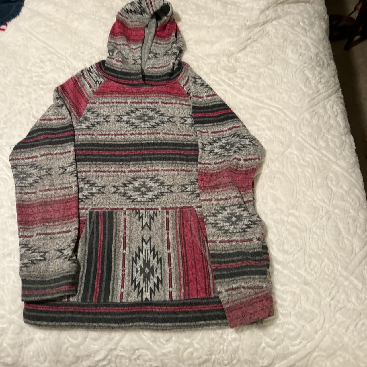 Men's Aztec hoodie - Depop