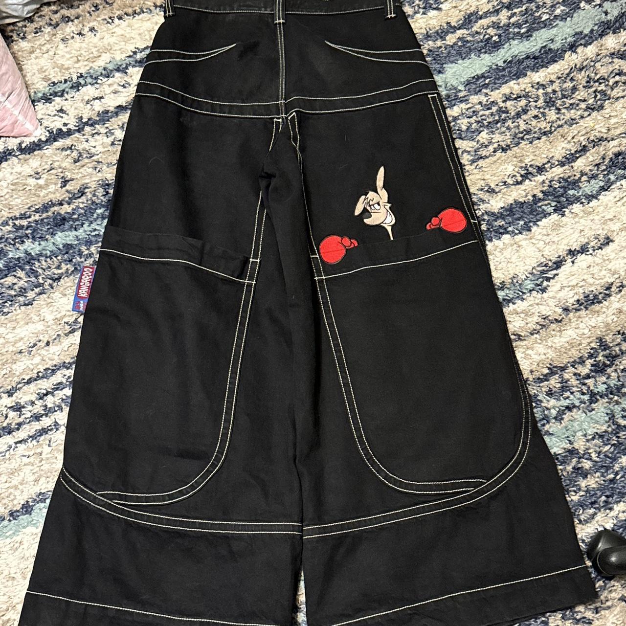 black jnco kangaroo 32x32 nfs at all don’t buy - Depop
