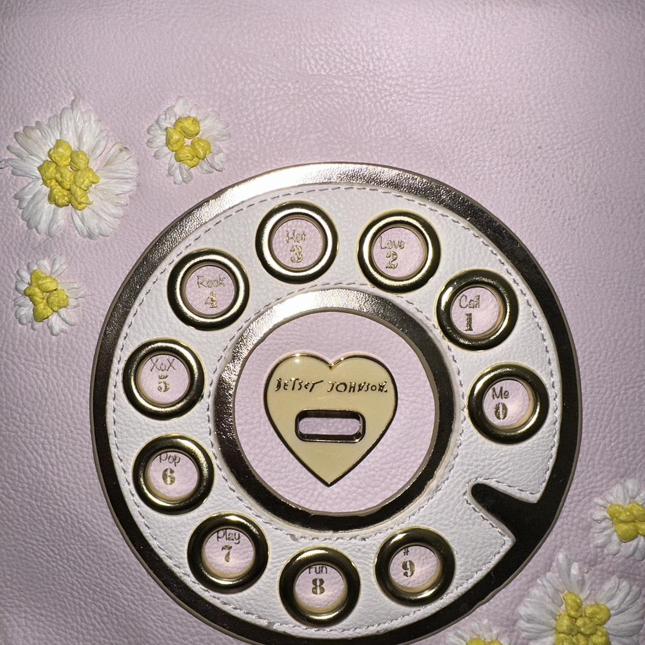 Betsey Johnson Vintage Antique Phone Daisy... - Depop