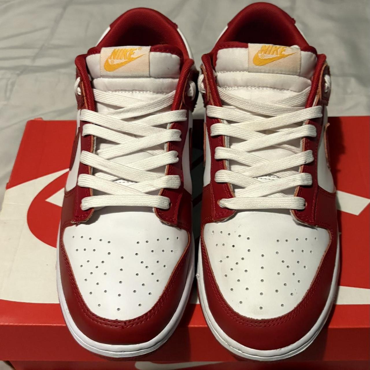 Dunk Low “GYM RED” worn ONCE SIZE 9 negotiable #Dunks | Depop