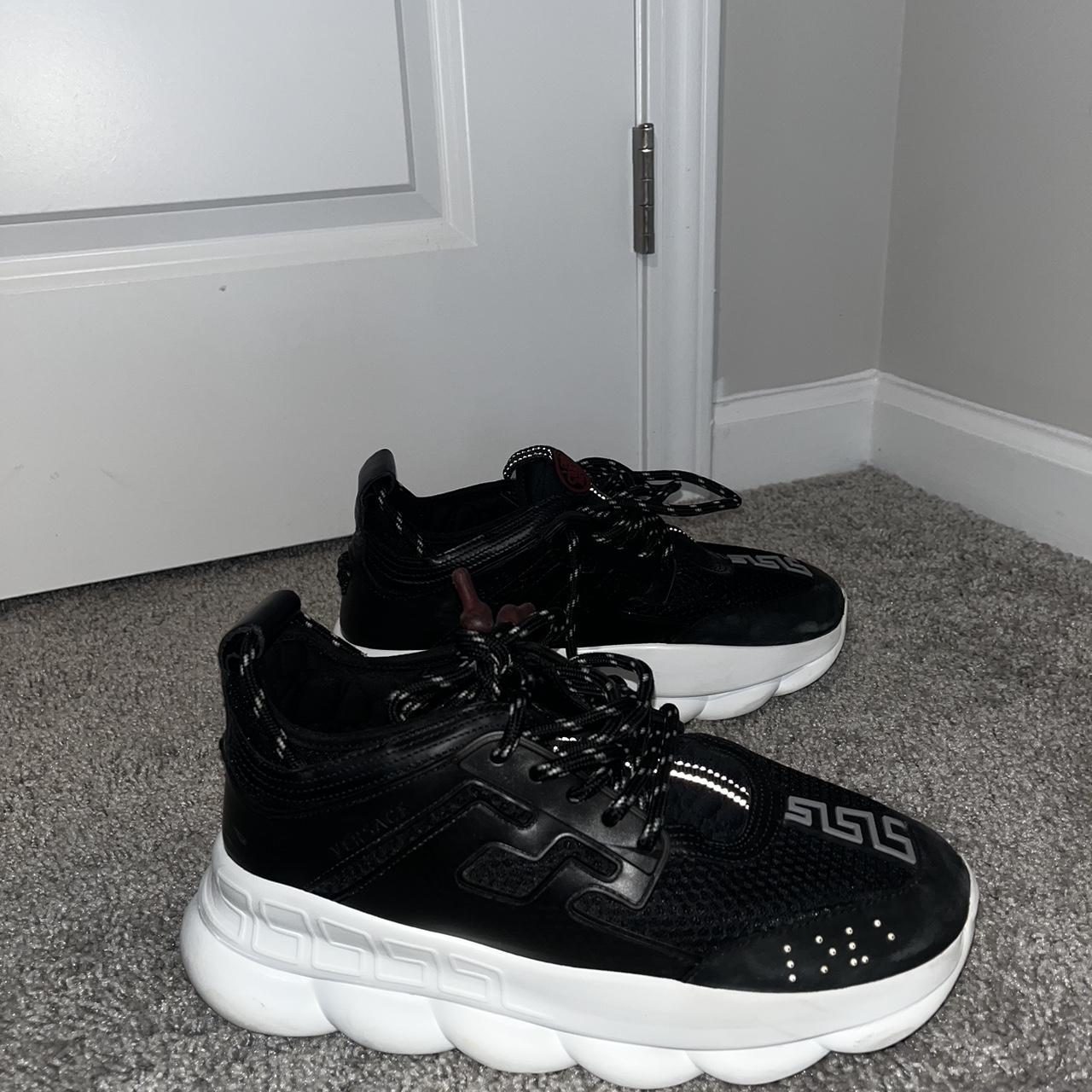 Versace Chain Reaction 2 Chainz Black With box will... - Depop