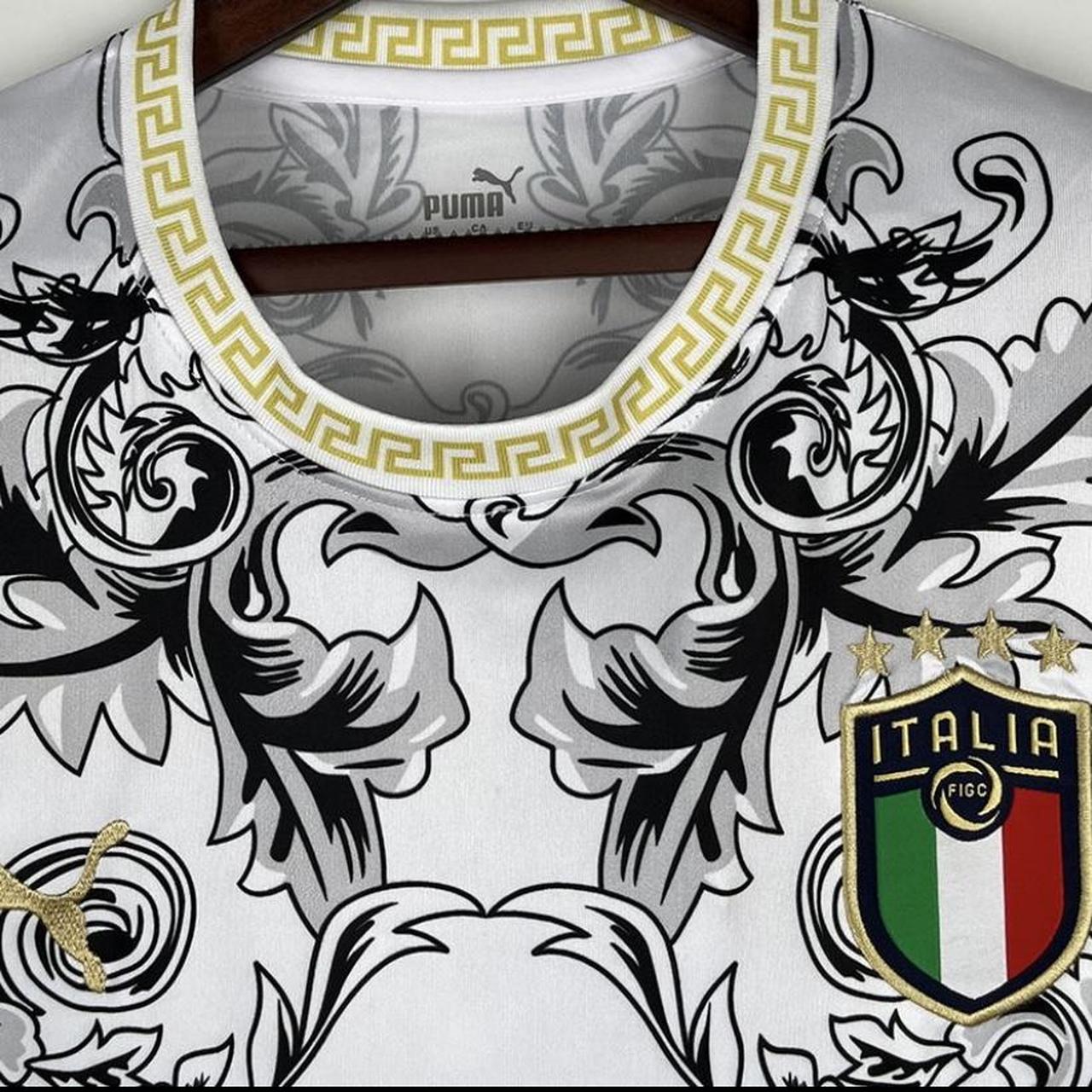 Rare Italy x Versace Kit #footballkit... | Depop