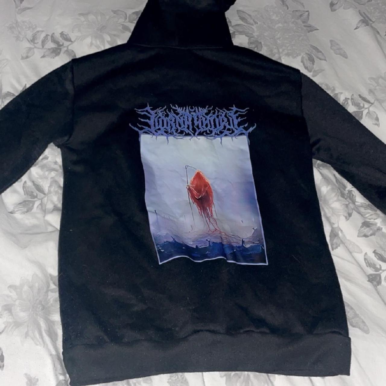 Lorna Shore unisex jumper, is a very tight fit so... - Depop