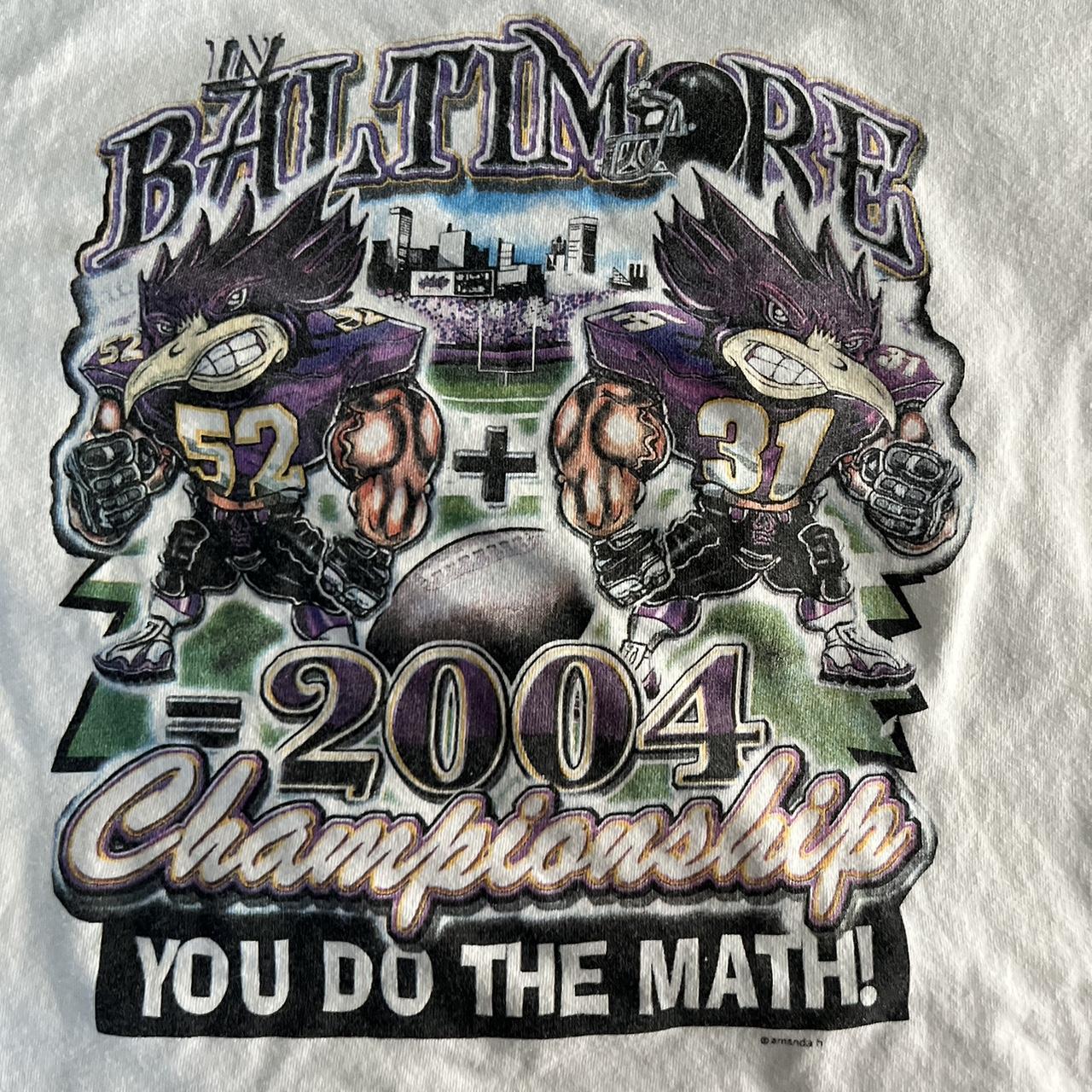 Large vintage Baltimore ravens shirt in great... - Depop