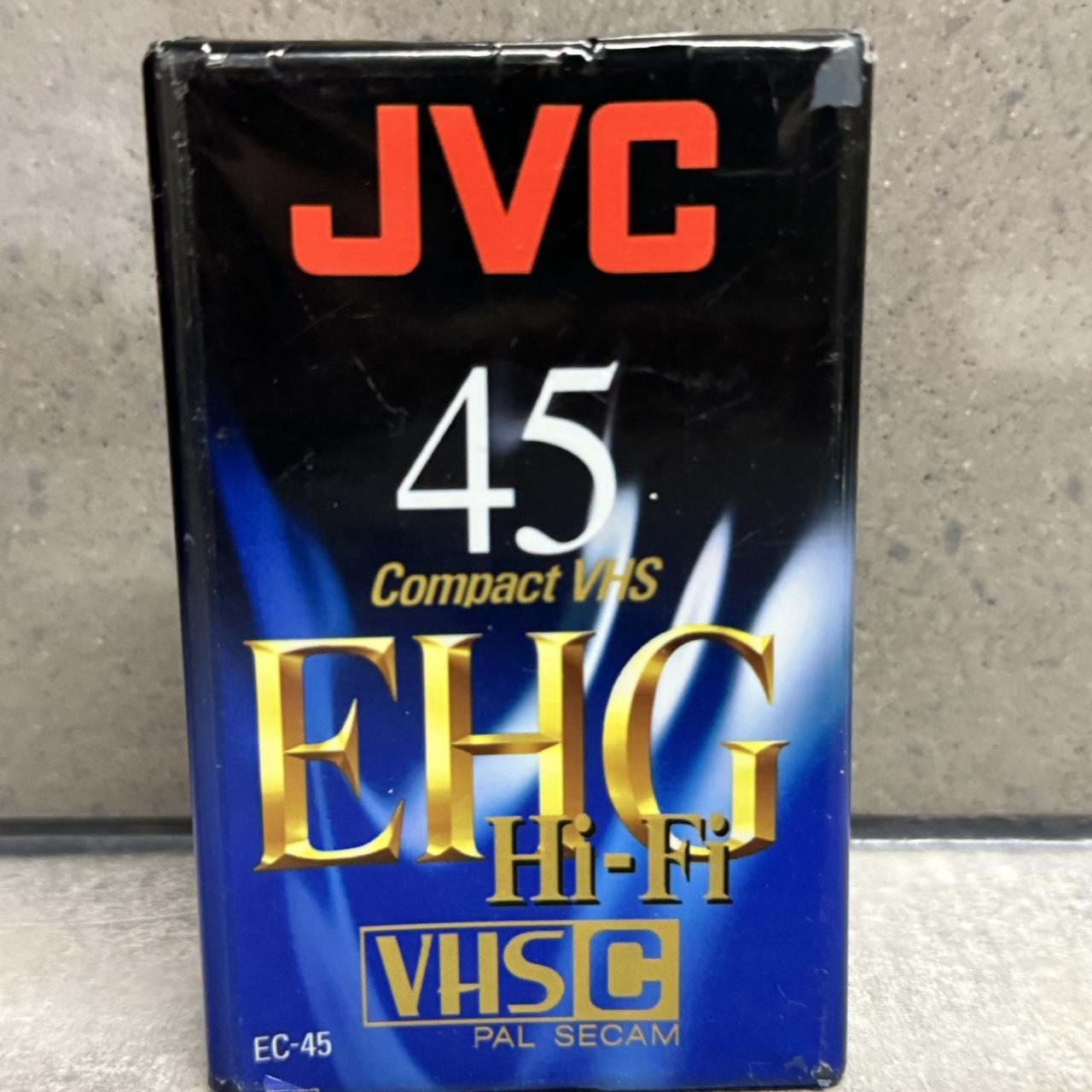 JVC 45 Compact VHS EHG VHS-C PAL SECAM CAMCORDER... - Depop