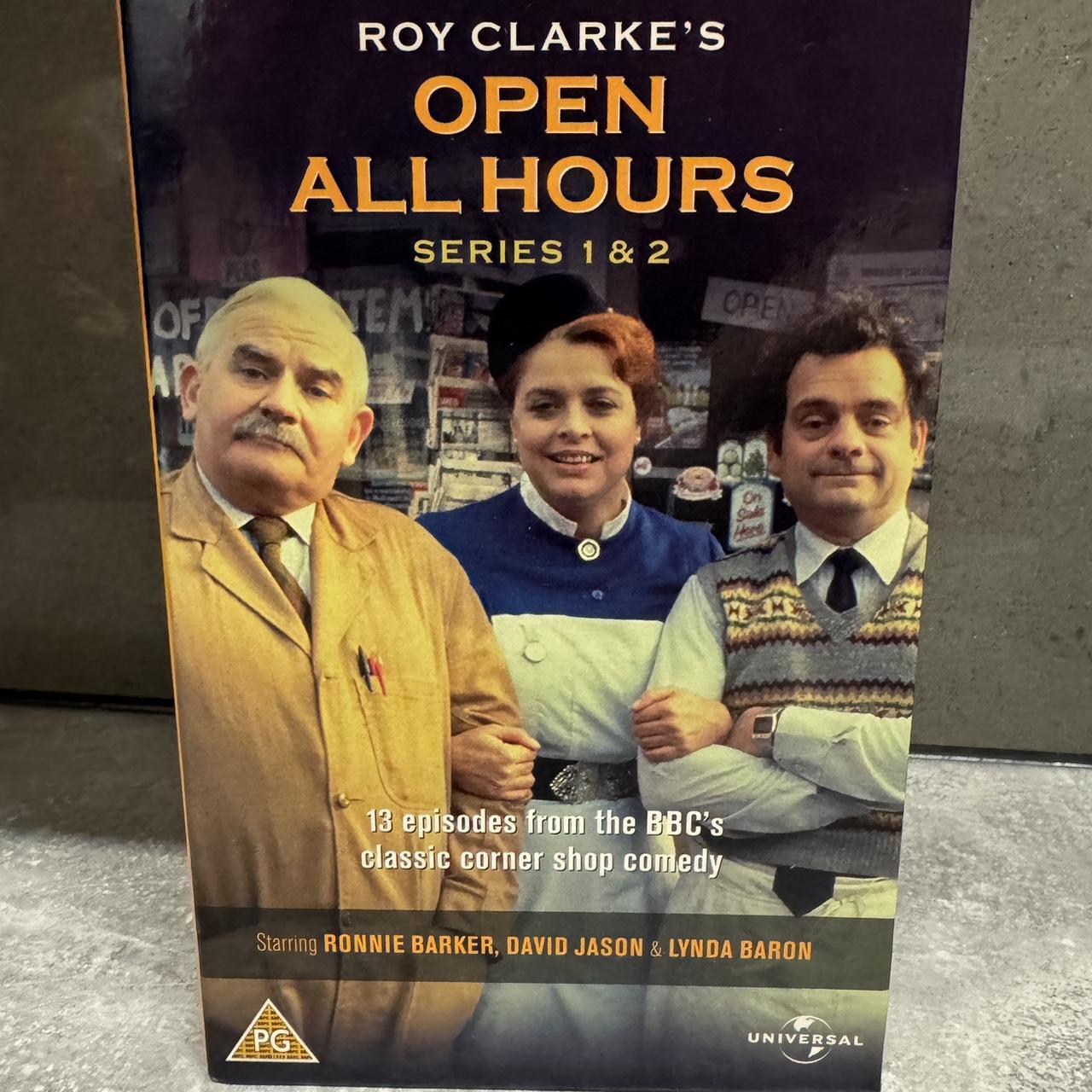 Open All Hours vhs Series 1,2 and 3 video tape set... - Depop