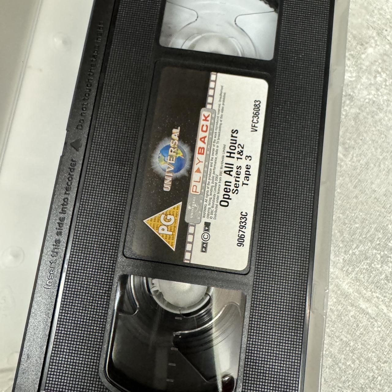Open All Hours vhs Series 1,2 and 3 video tape set... - Depop
