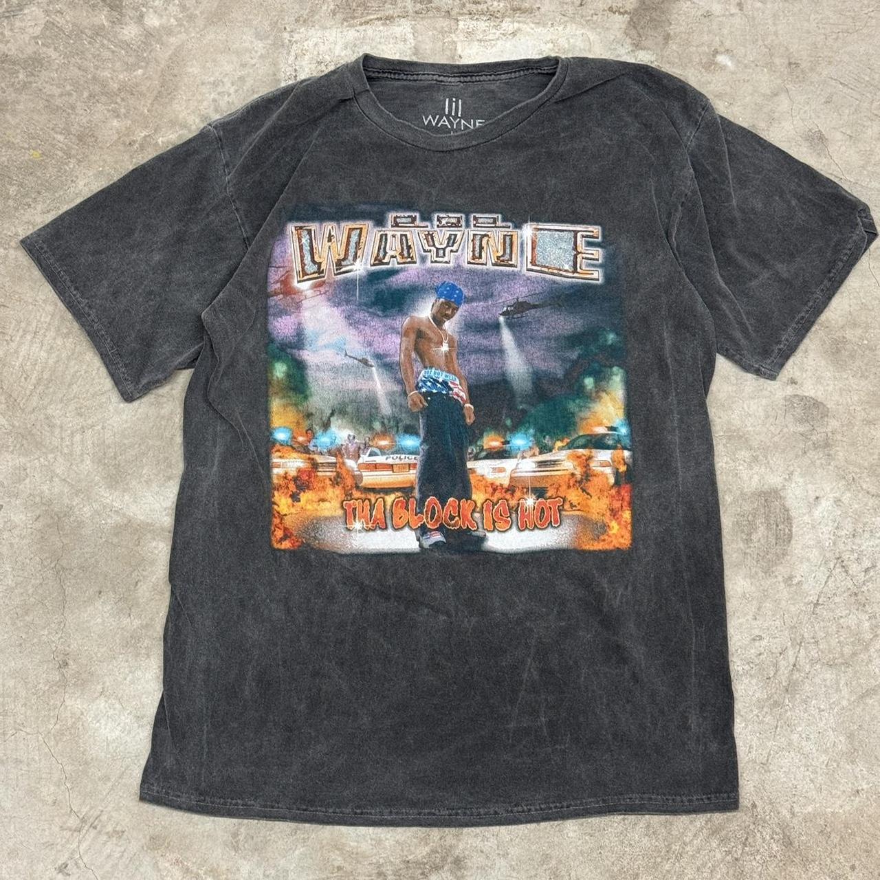 Lil Wayne graphic T-shirt Size- large... - Depop