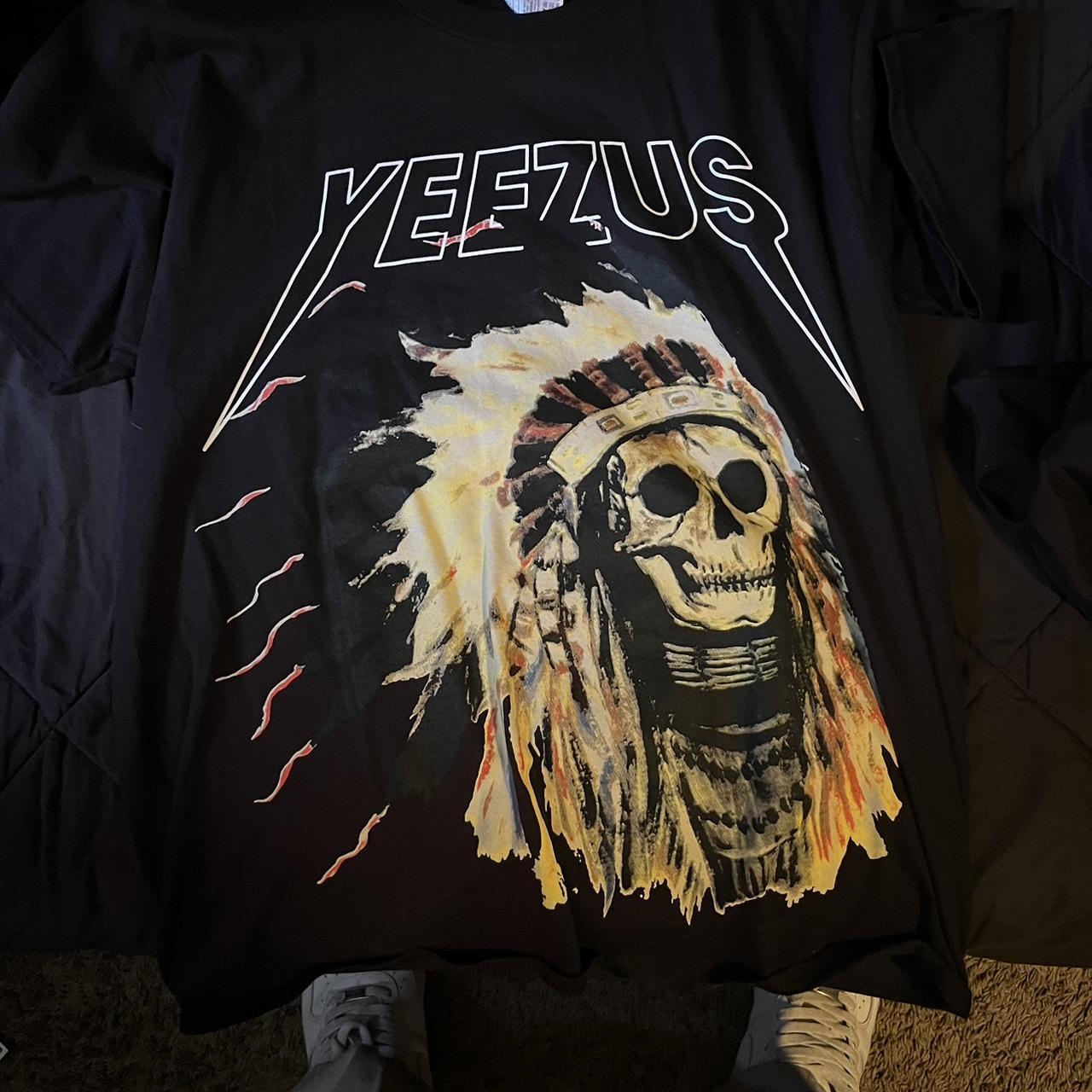 M yeezus tour tee #tour #vintage #yeezy #kanye - Depop