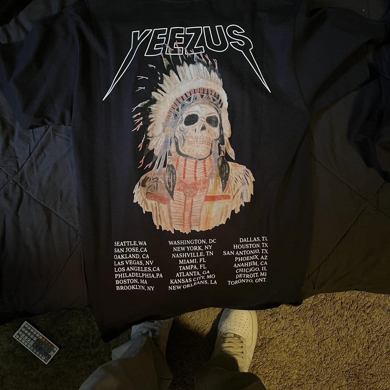 M yeezus tour tee #tour #vintage #yeezy #kanye - Depop