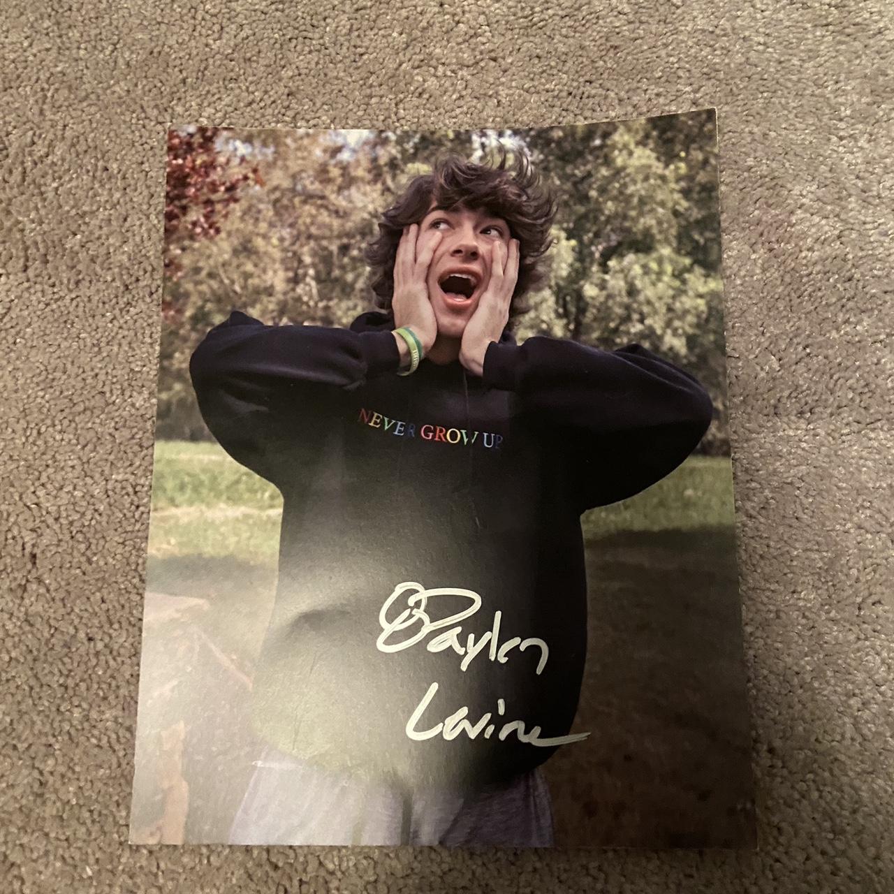 Baylen Levine Signed Picture - Depop