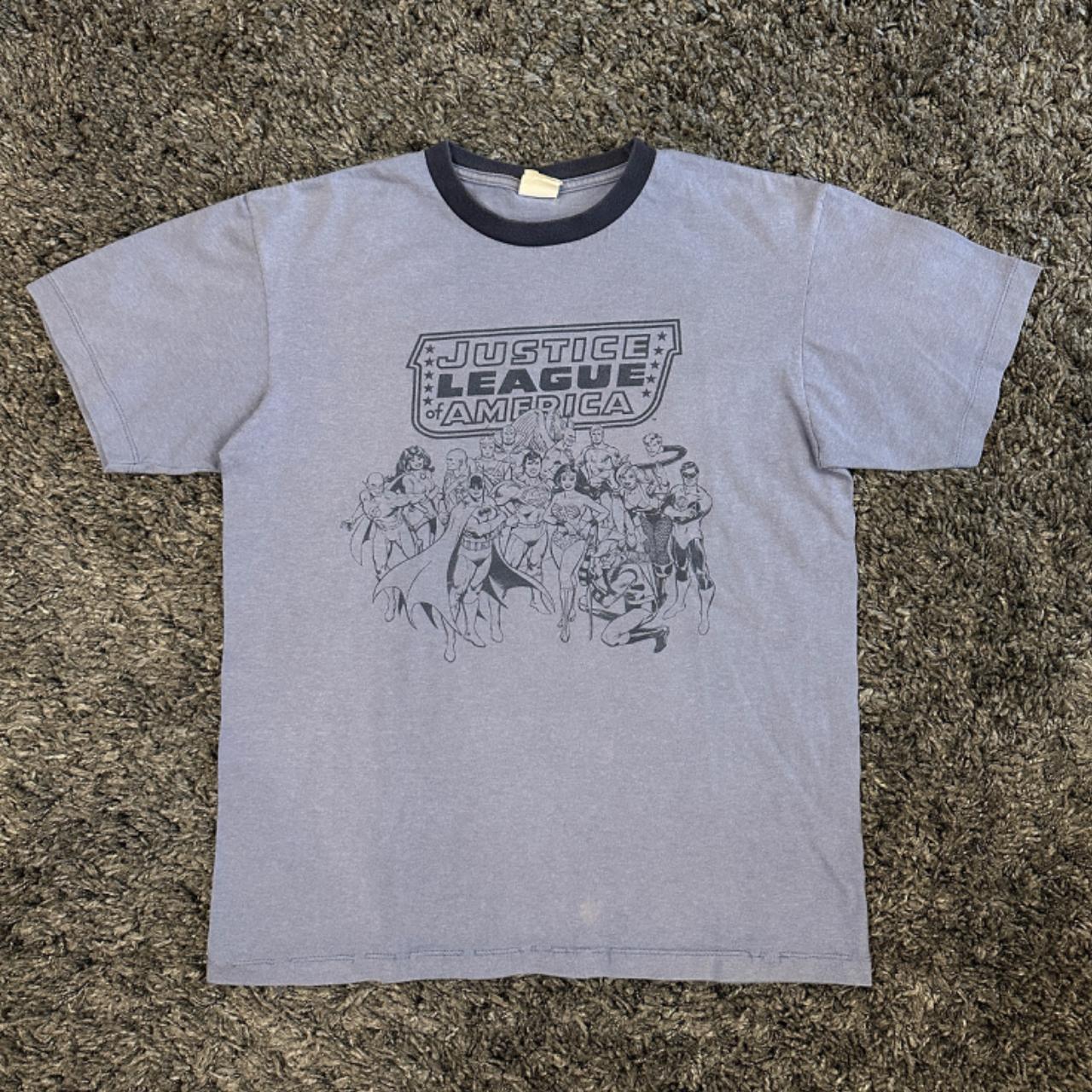Vintage 90s Justice League Tee Shirt. Super nice... | Depop