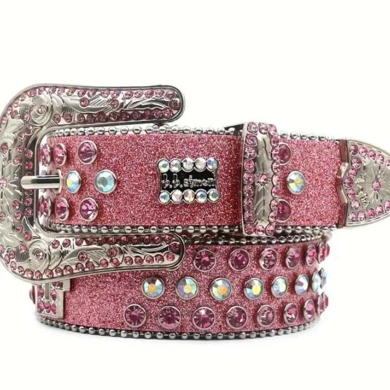 Pink 1/1 bb belt look alike - Depop