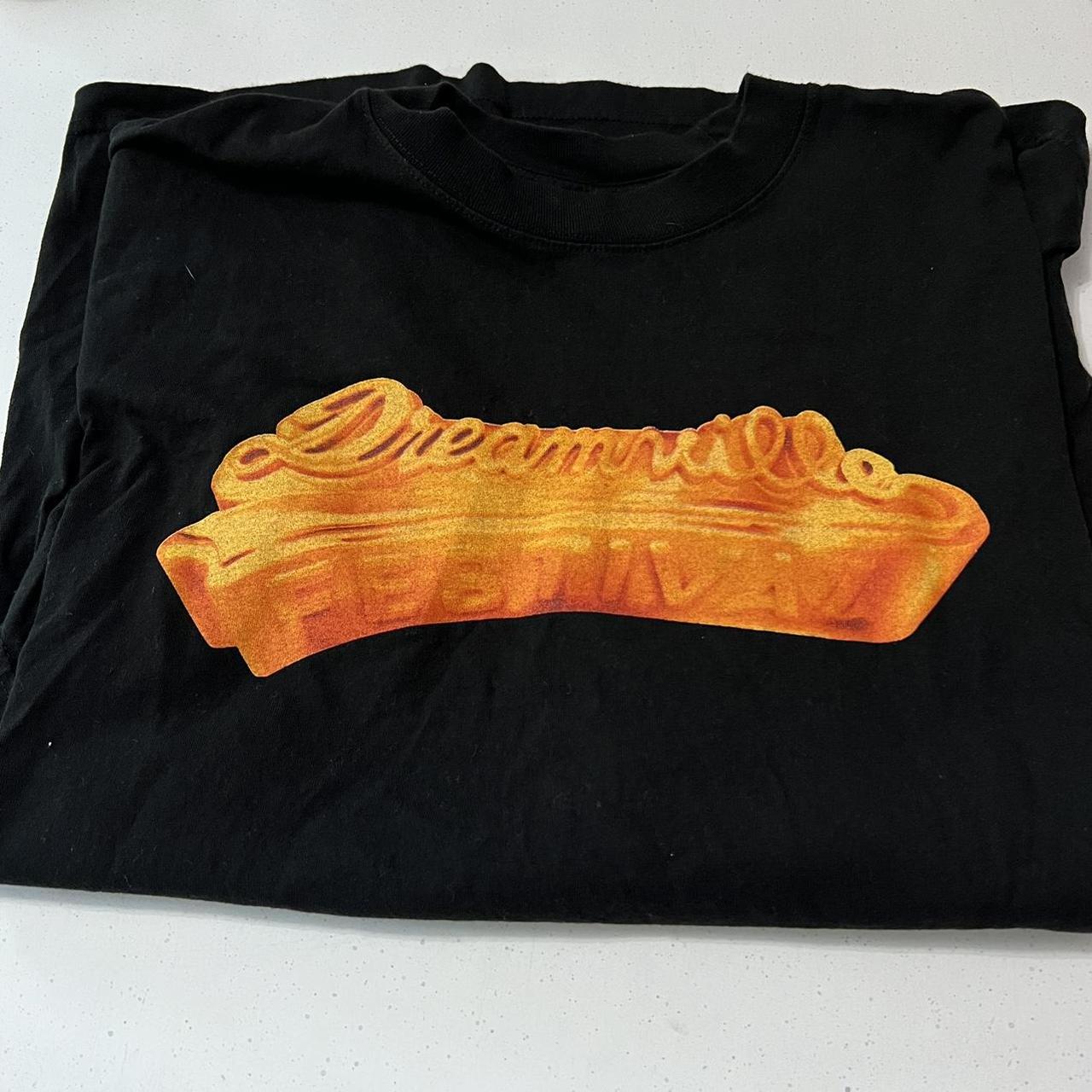 Dreamville Festival 2024 black and orange t-shirt... | Depop
