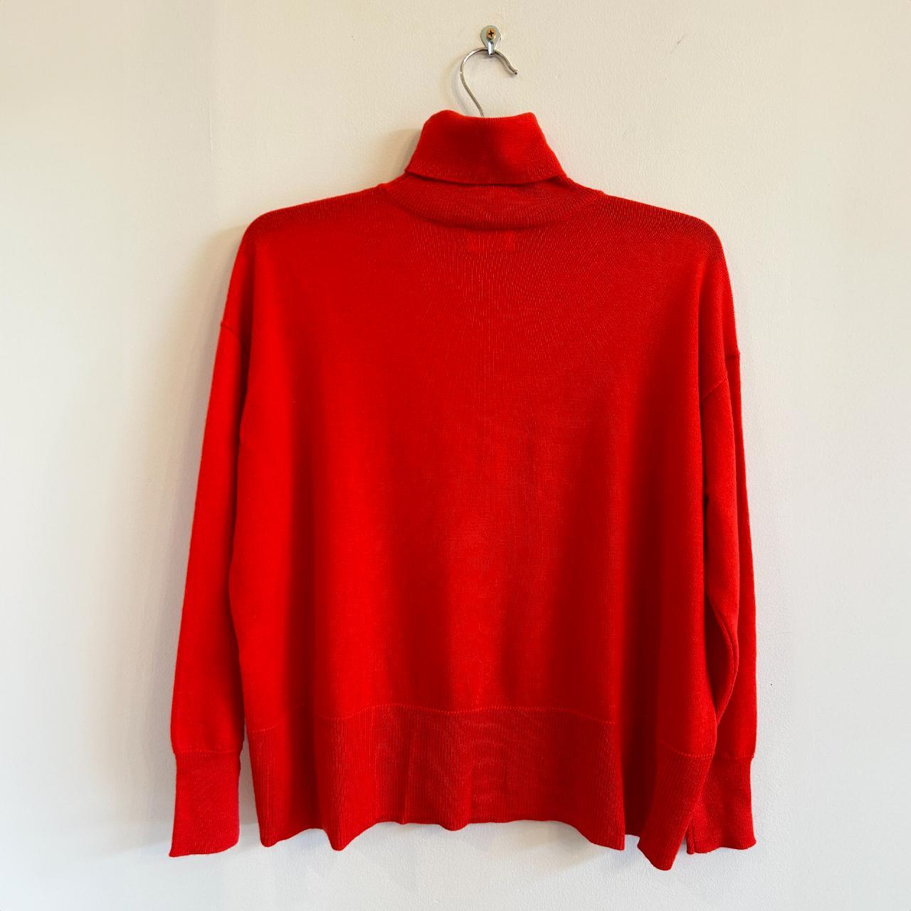 Gorman Merino Wool Turtle Neck Jumper a warm, orangy... - Depop