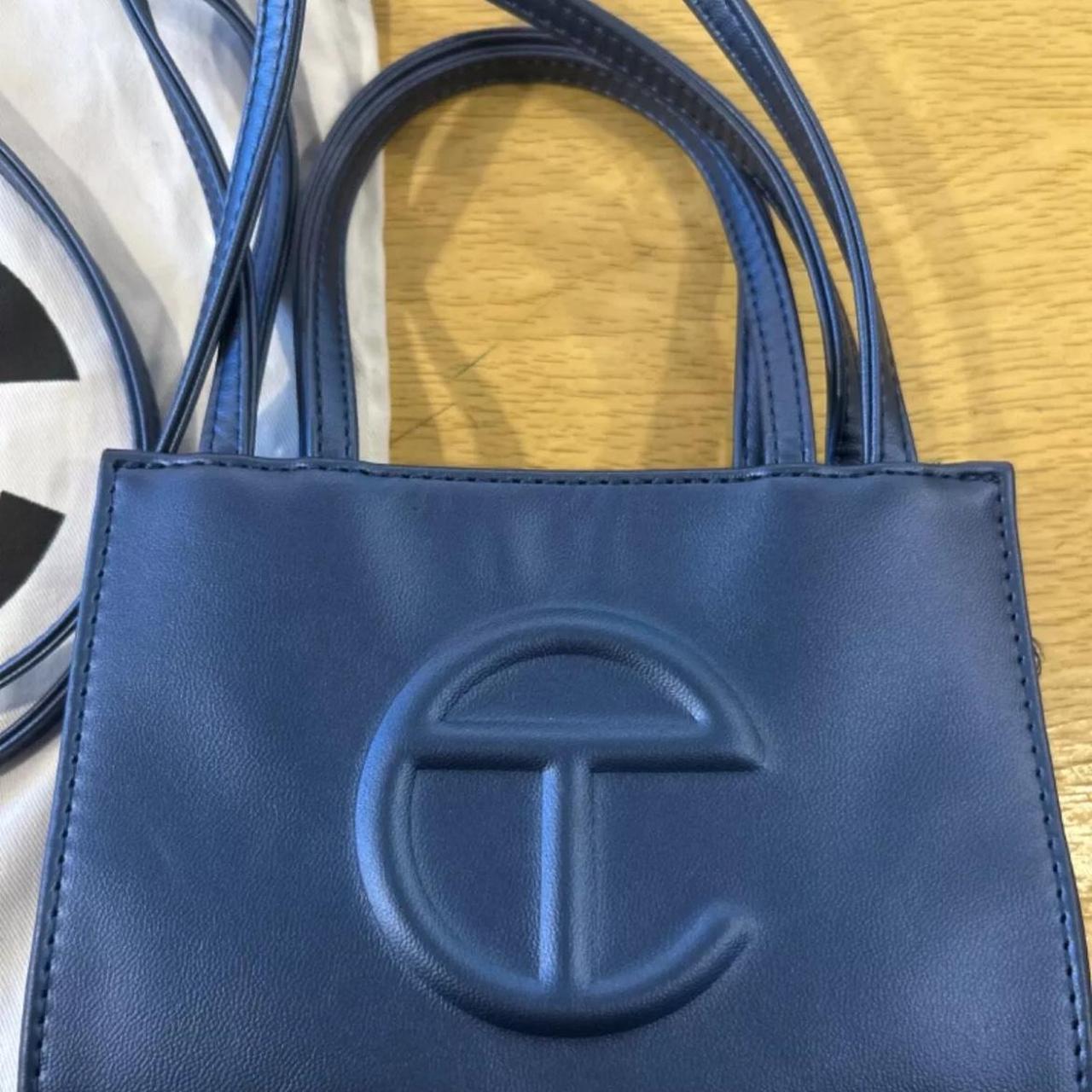 Navy blue Telfar tote bag #Telfar It’s brand you I... | Depop