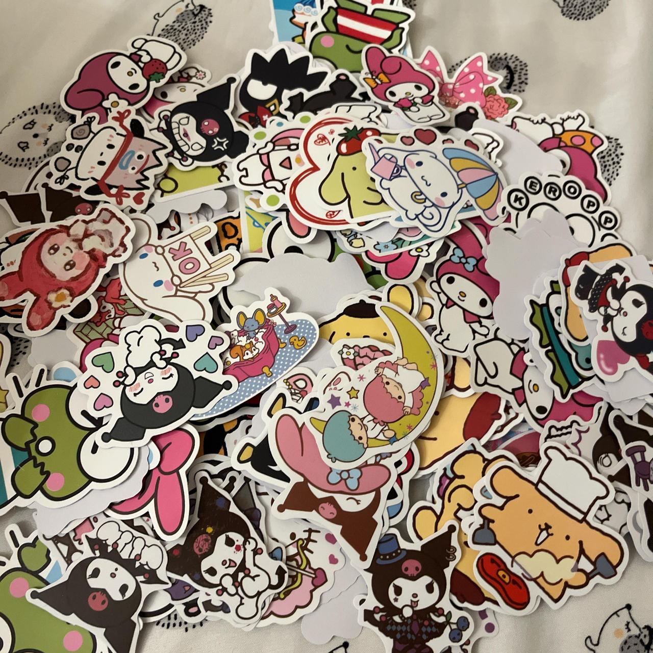 RANDOM SANRIO STICKER BUNDLE ‼️ comes with roughly... - Depop