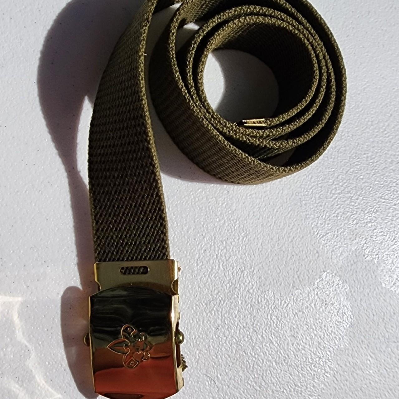80s boy scout belt - Depop