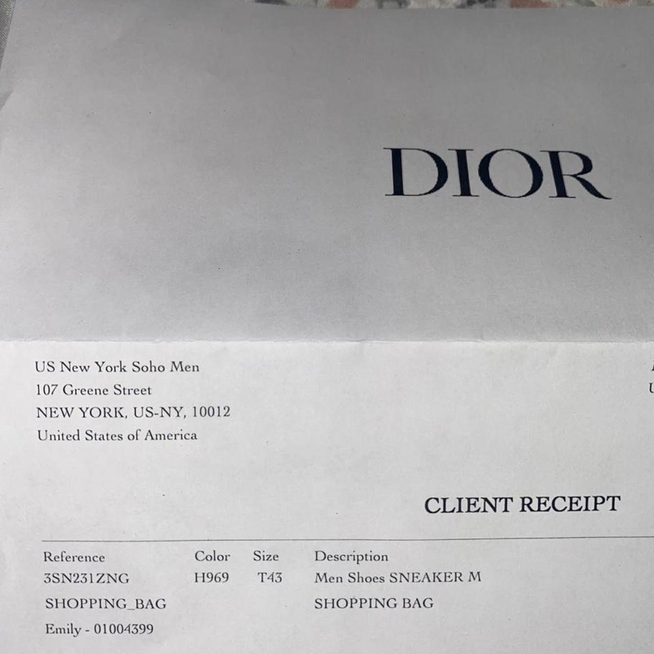 Black Dior b22 authentic - Depop