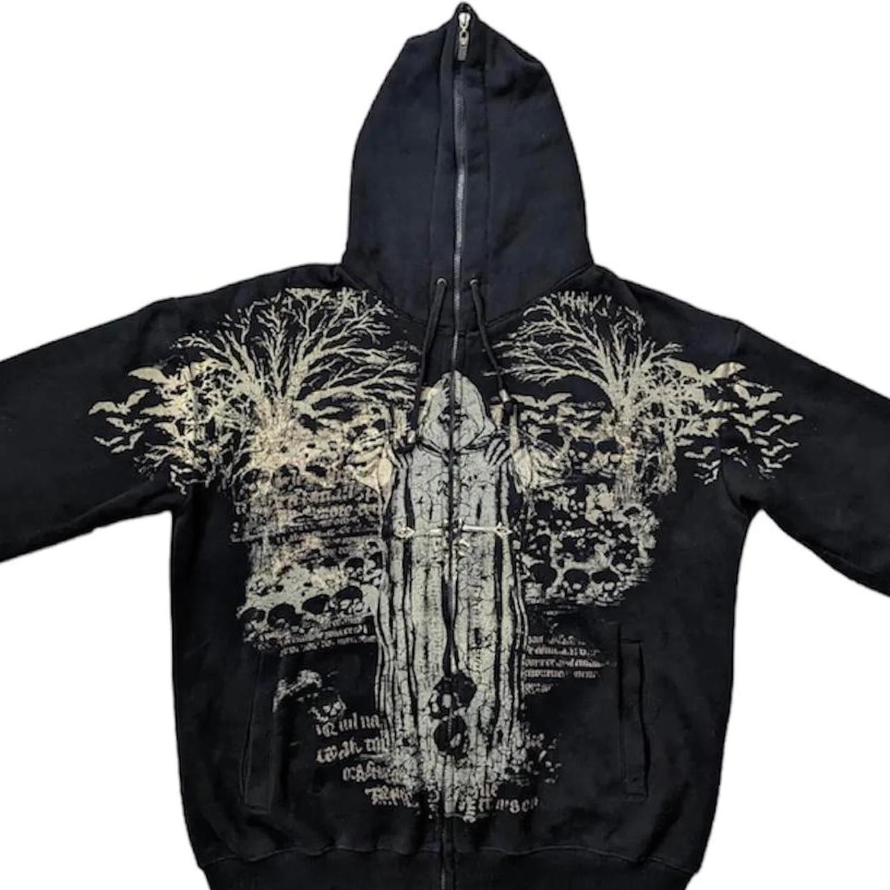 AFFLICTION HOODIE REDEMPTION affliction tapout... - Depop