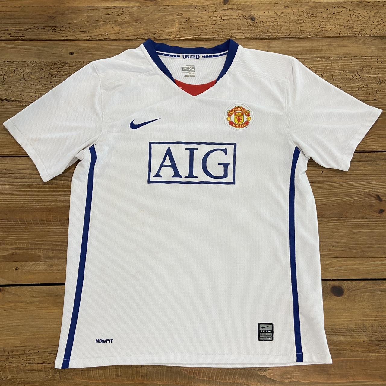 08/09 Manchester United Away Kit Size - XL Boy’s... - Depop