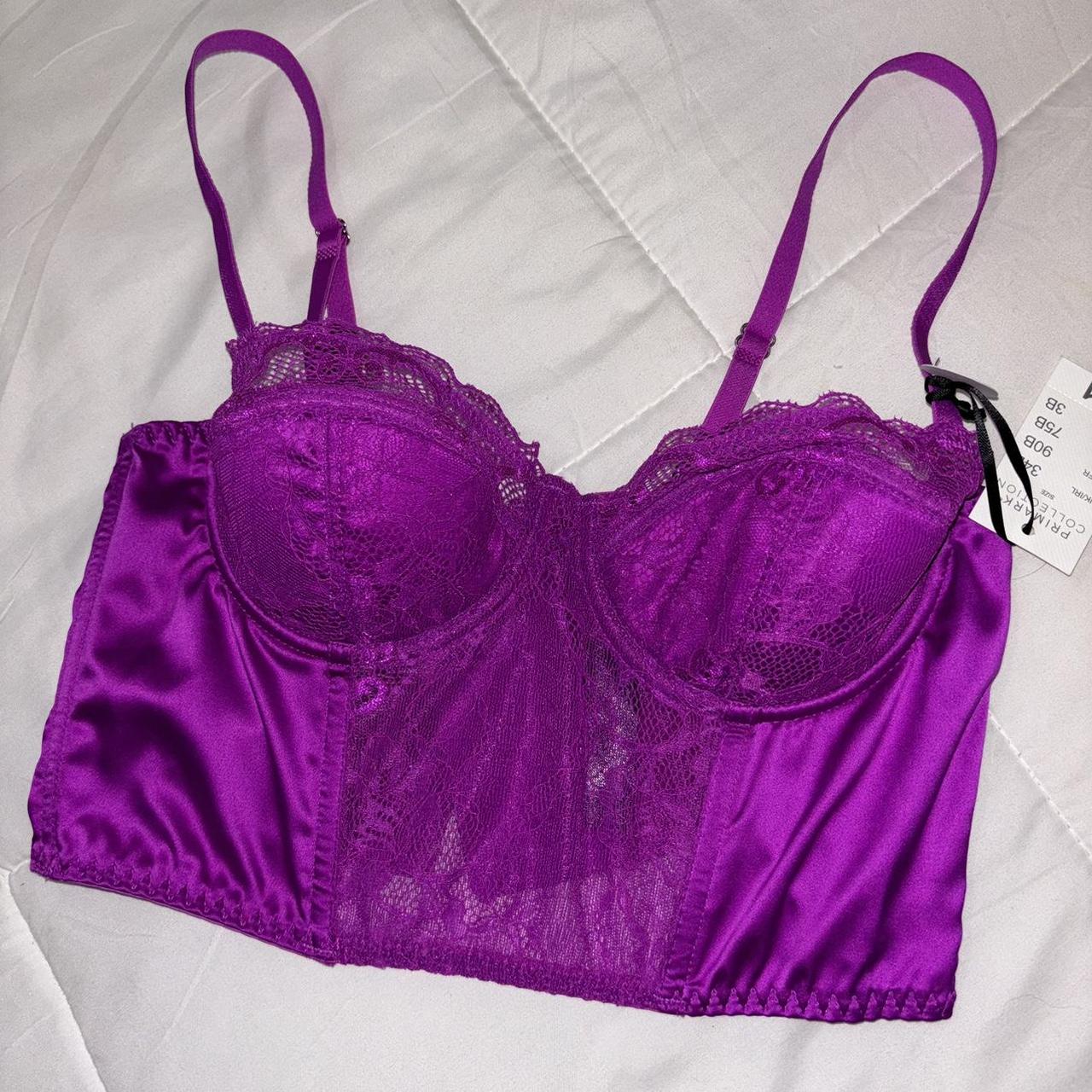 PURPLE CORSET from Primark SIZE: 34B! Cutest corset,... - Depop