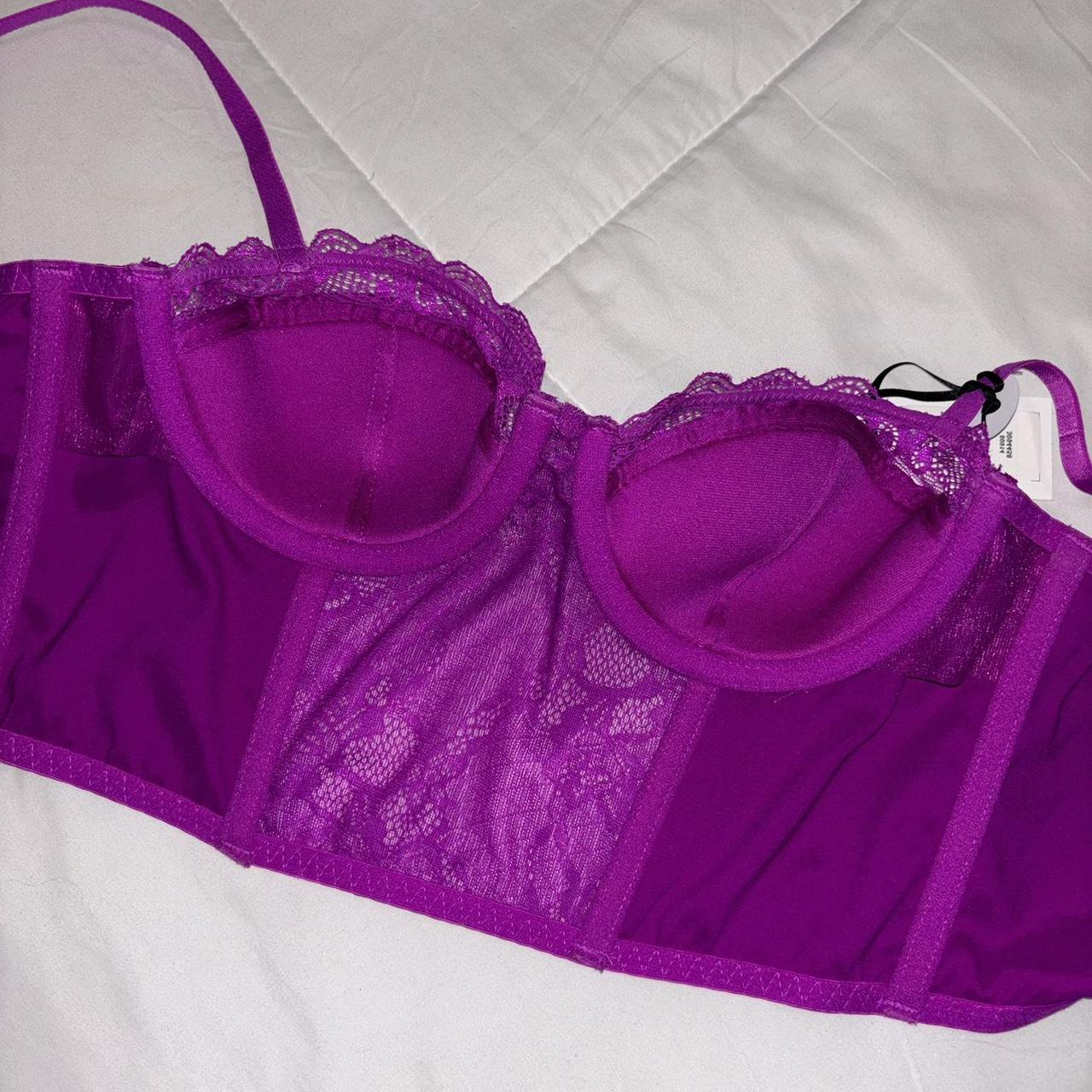 PURPLE CORSET from Primark SIZE: 34B! Cutest corset,... - Depop