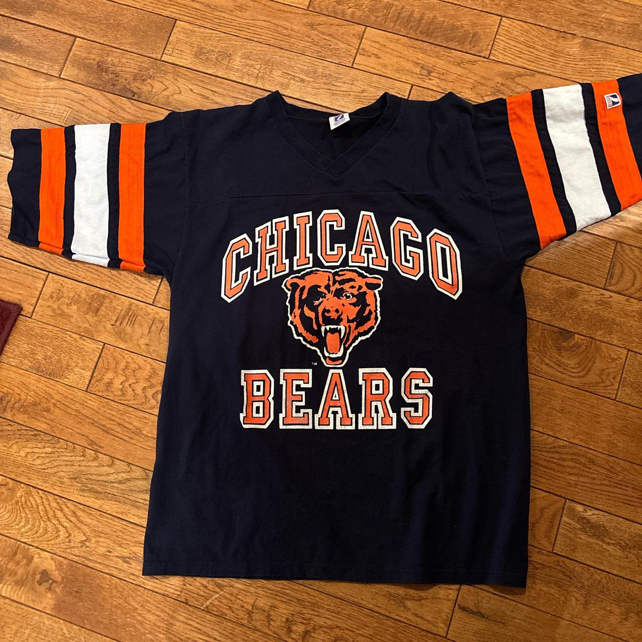 Vintage Rare 1992 Chicago Bears NFL Football T Shirt... | Depop