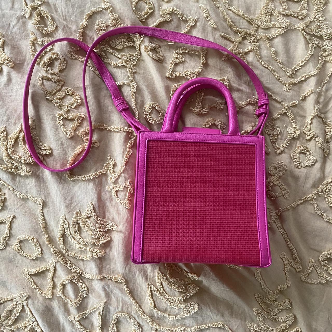 Gorman hot pink bag Approx 20cm x 20cm Shoulder... - Depop