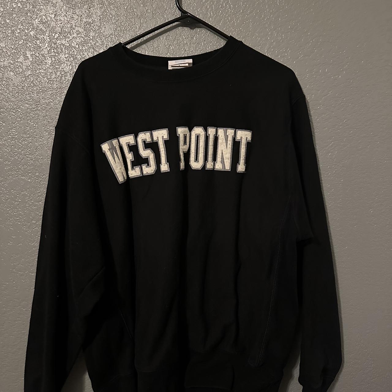 Champion West Point Crew neck, great condition,... - Depop